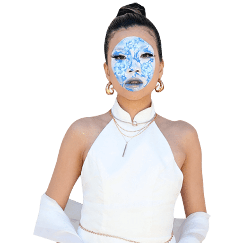 Cindy Chen (White Dress) Half Body Buddy Cutout - Walmart.com