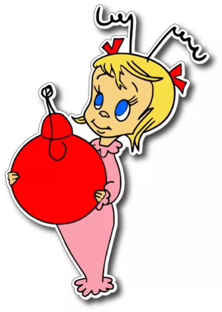 Cindy Christmas Decal Sticker Car Truck Vehicle Window Phone Decal ...