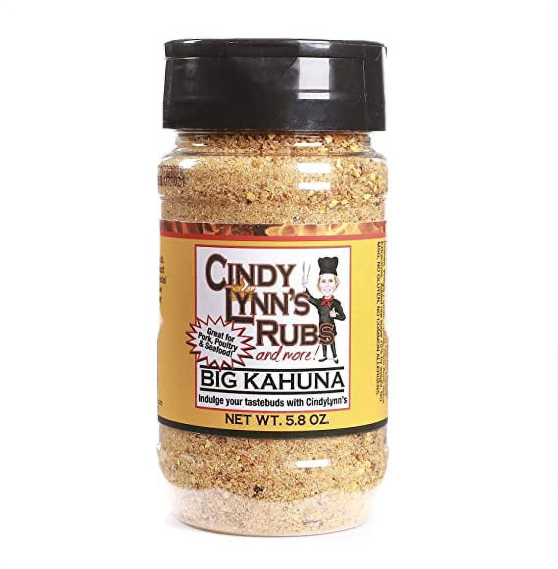 Cindy Lynn's Rubs and More Big Kahuna Rub and Seasoning for Meat ...