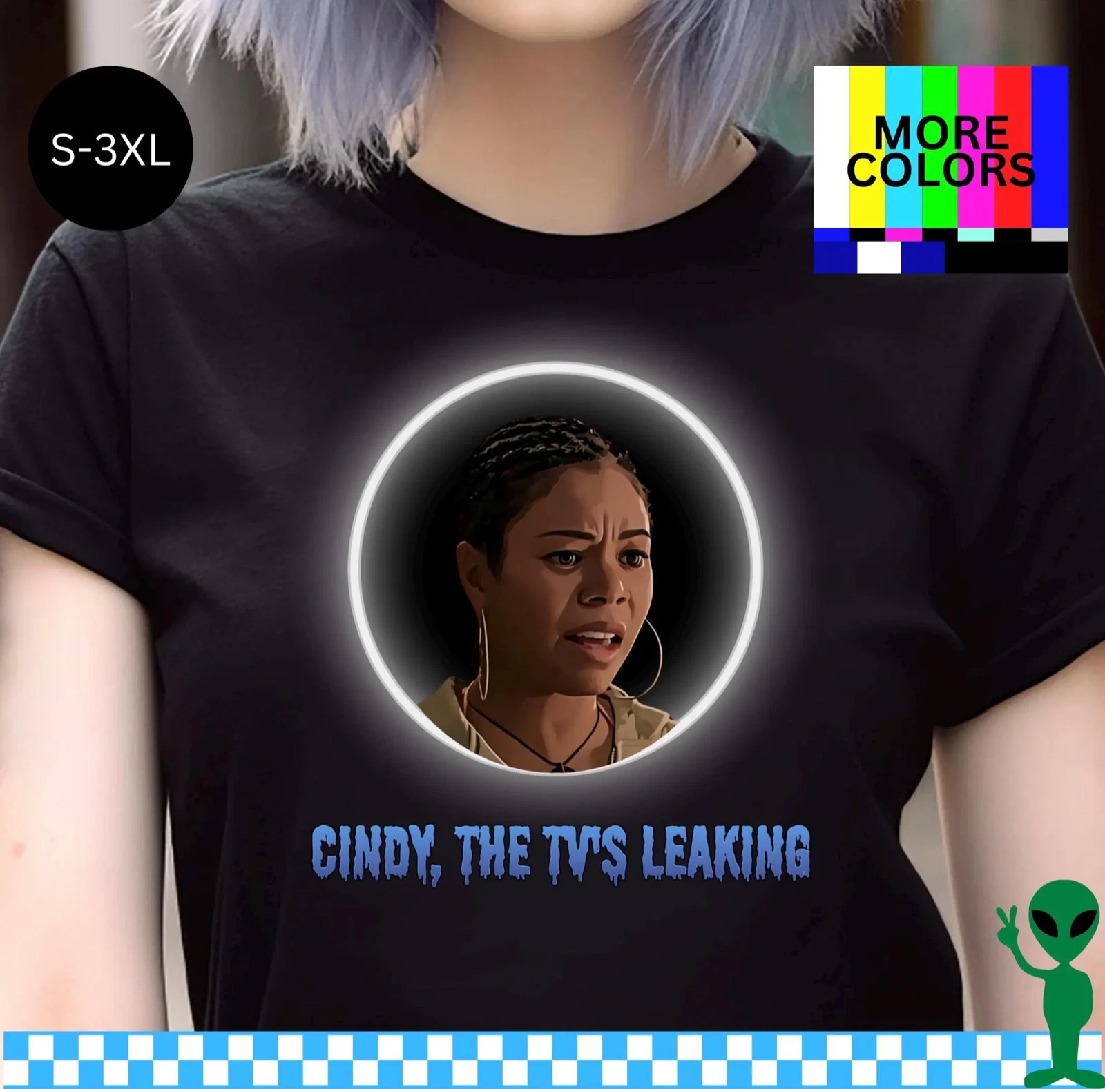 Cindy TV's Leaking Shirt Brenda Meeks Scary Movie 3 S-3XL Unisex Short ...