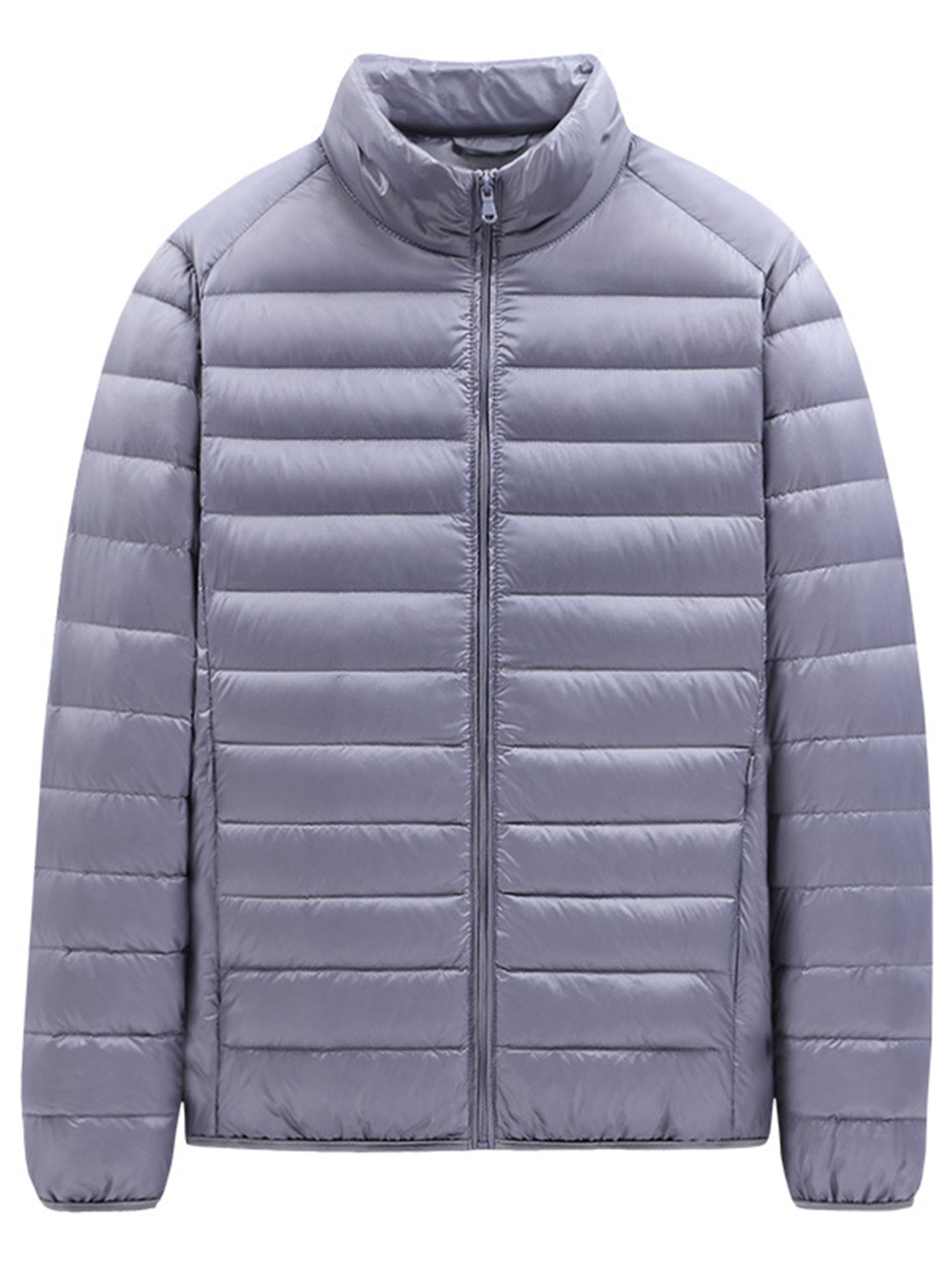 Cindysus Men Business Packable Puffer Coat Mens Lightweight Down Coats ...