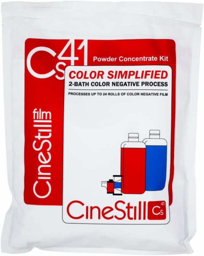 CineStill Cs41 Color Simplified 2-Bath Powder Kit (24 Rolls, 800 iso ...