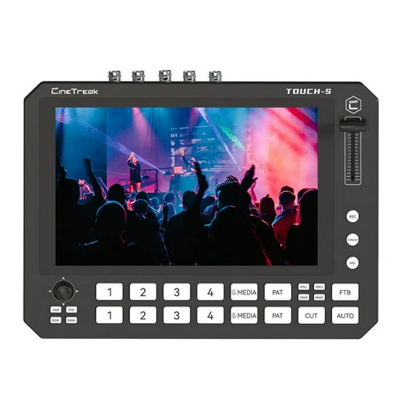 CineTreak Touch-S 4-Channel HDMI/SDI UHD 4K Video Switcher with 10-inch ...