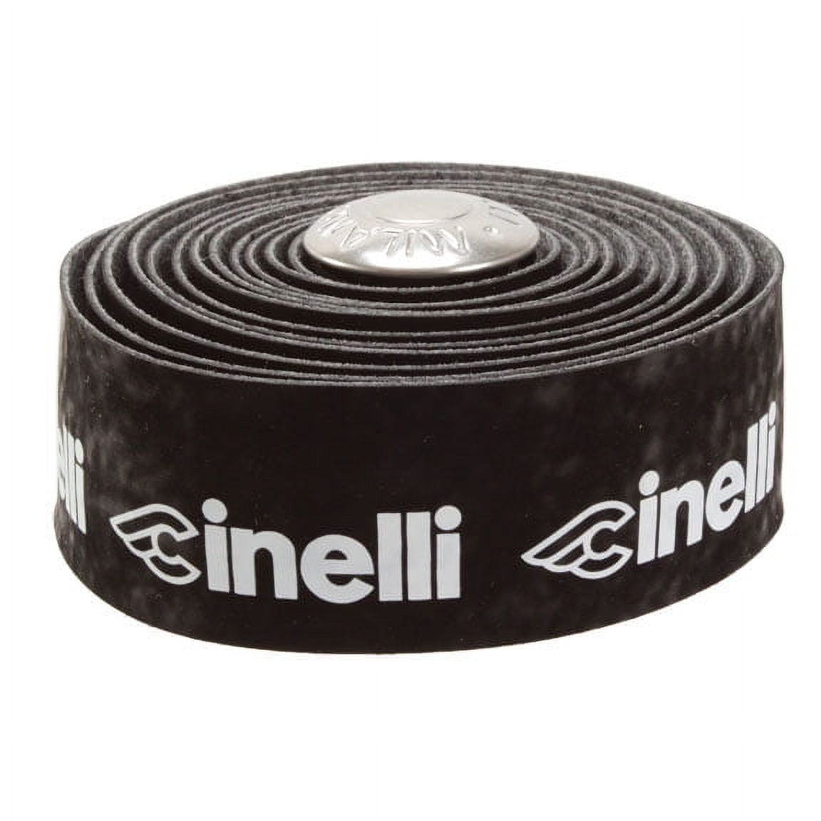 Cinelli Cinelli Logo Velvet Handlebar Tape, Black - Walmart.com