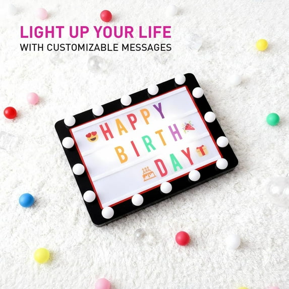 Cinema Light Box with 290 Letters,Icons, Stocking Stuffers Christmas ...