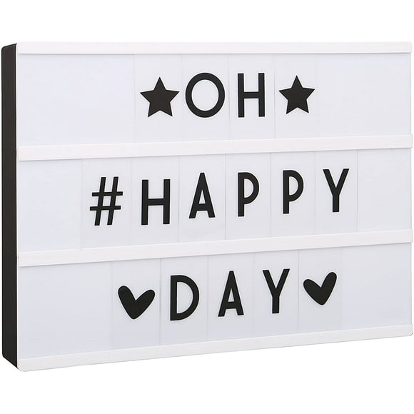 Light Up Marquee Box