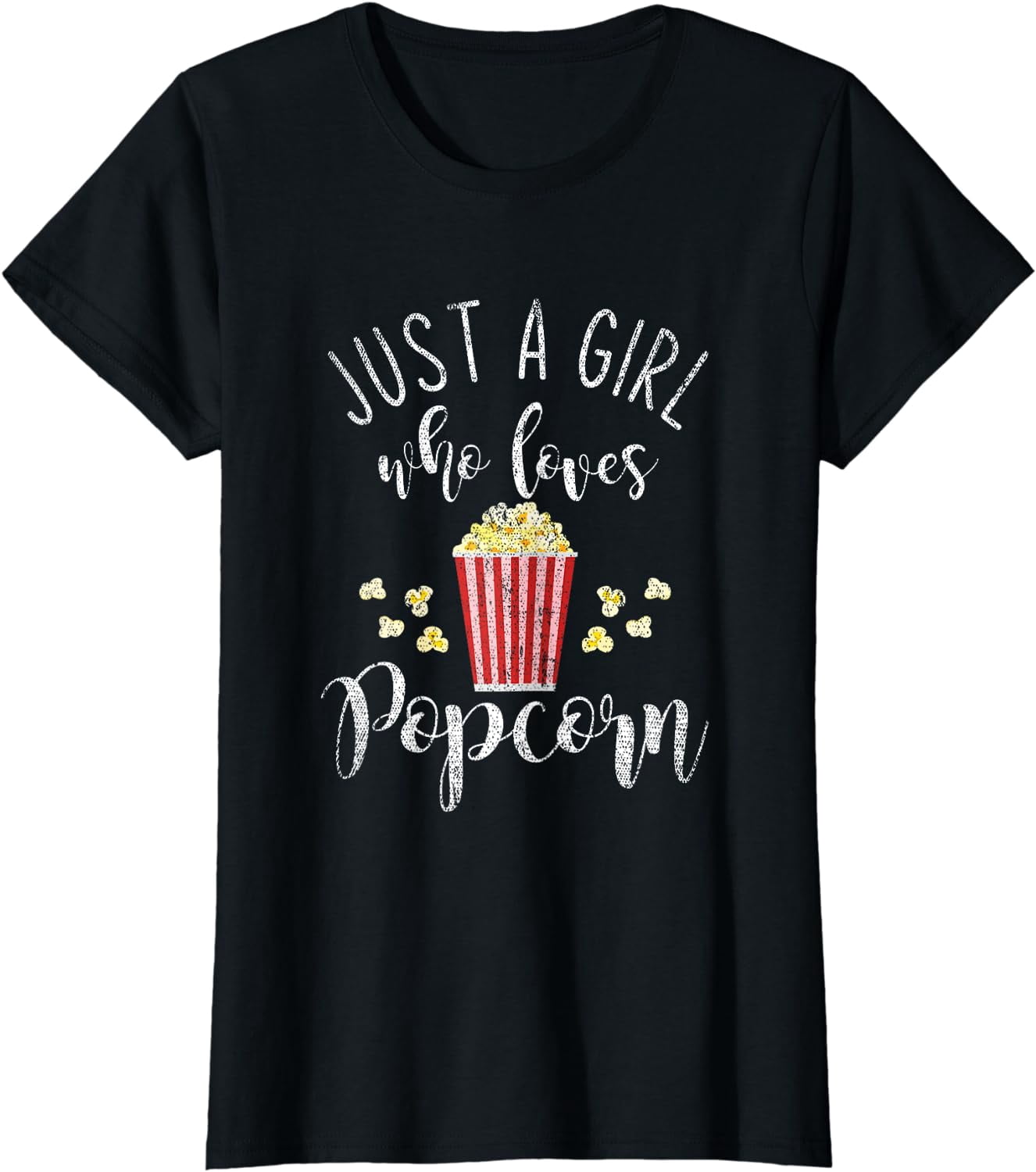 Cinema Lover Snack Fan Women Girls Kids Gift Popcorn T-Shirt - Walmart.com