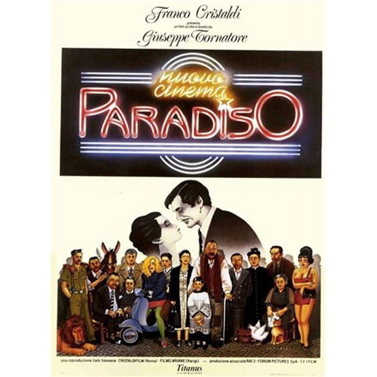 Cinema Paradiso The New Version Movie Poster (11 x 17) - Walmart.com