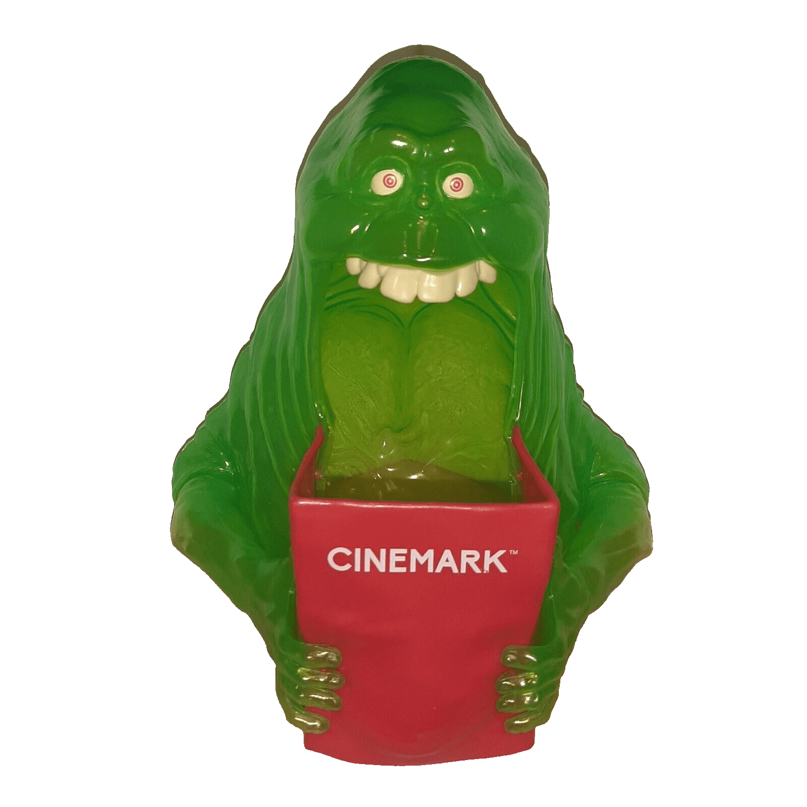 Ghostbusters Slimer Large Reusable Plastic Movie Popcorn Bucket ...