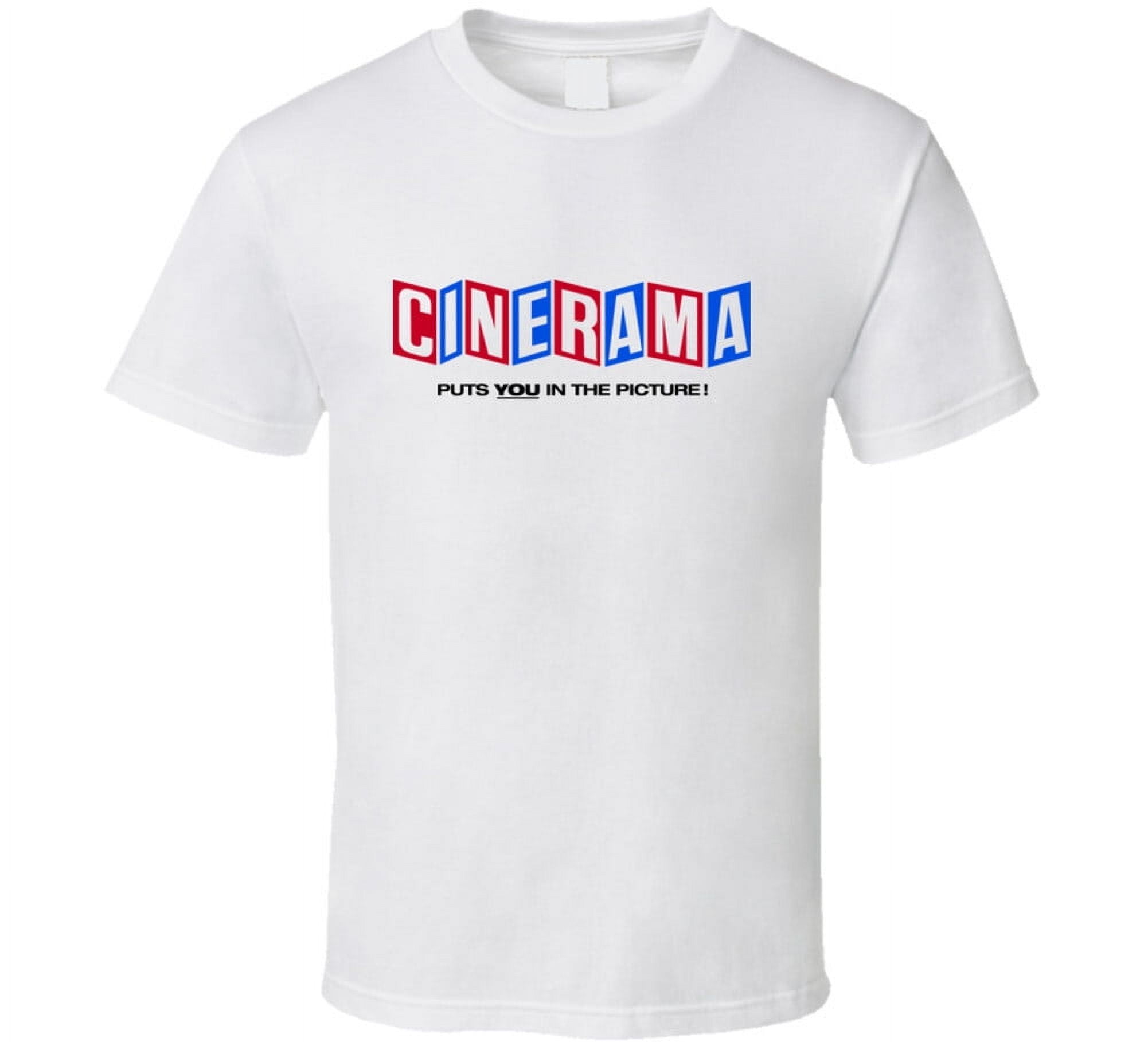 Cinerama, T-Shirt, Widescreen format, Logo, Movie, Theater, Retro ...