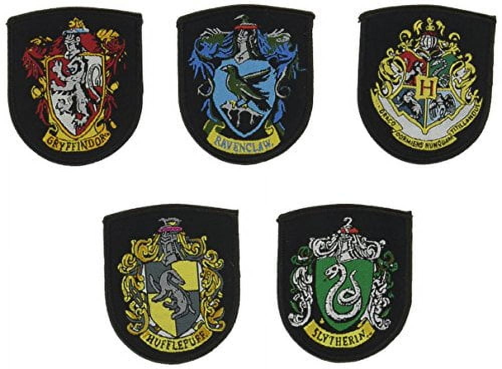 Cinereplicas Harry Potter - Patches Hogwarts Houses Crests (Set of 5 ...