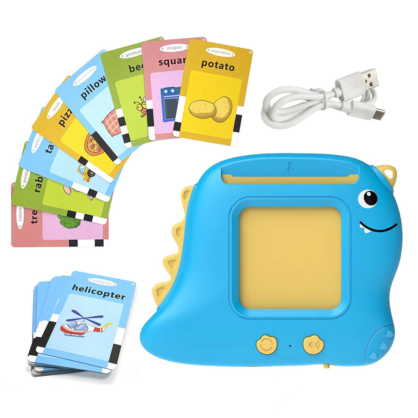 Cingo 1 Set Talking Flash Card Educational Toy Kids Dinosaur Early ...