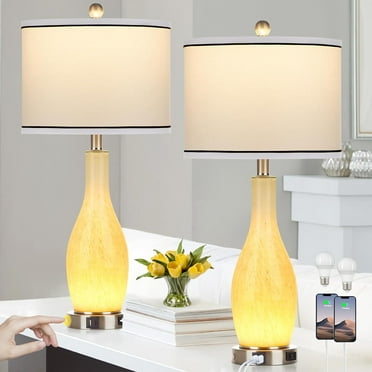 Free Shipping! Cinkeda 3 Way Dimmable Touch Table Lamp Set of 2 for ...