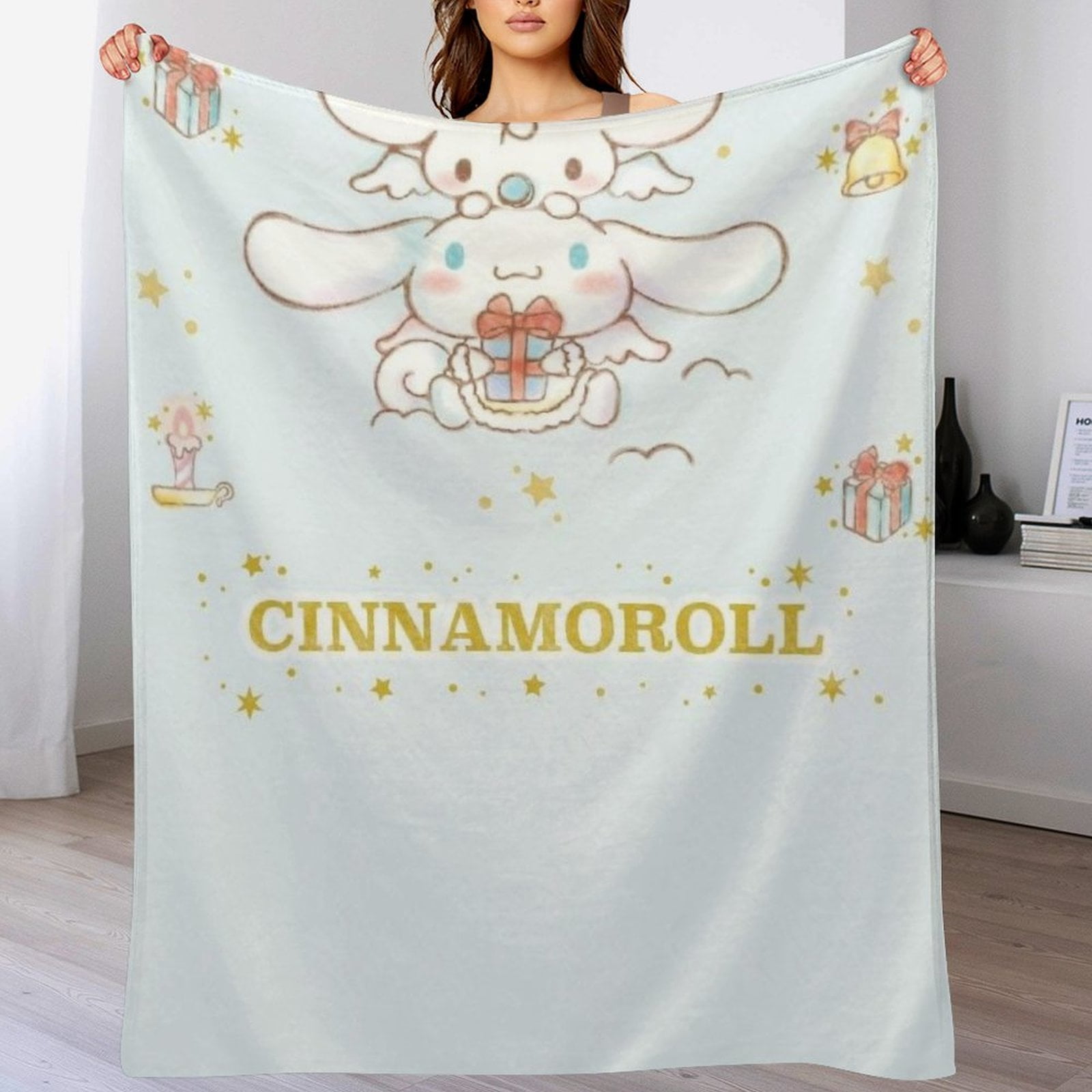 Cinna-moroll Anime Dog Blanket Super Soft Throw Blanket Lightweight ...