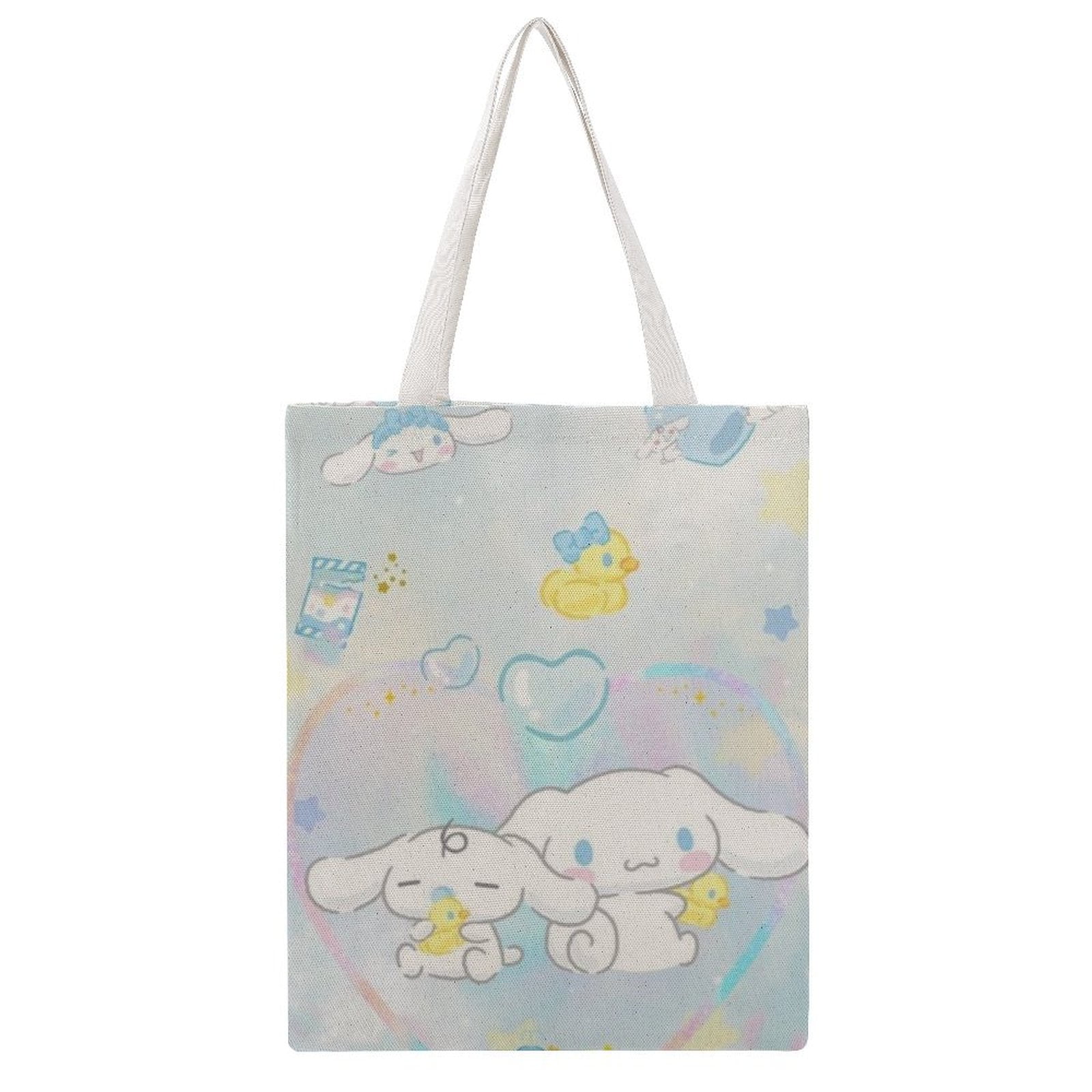 Cinna-moroll Anime Dog Canvas Tote Bag Beautiful Cute Shopping Tote Bag ...