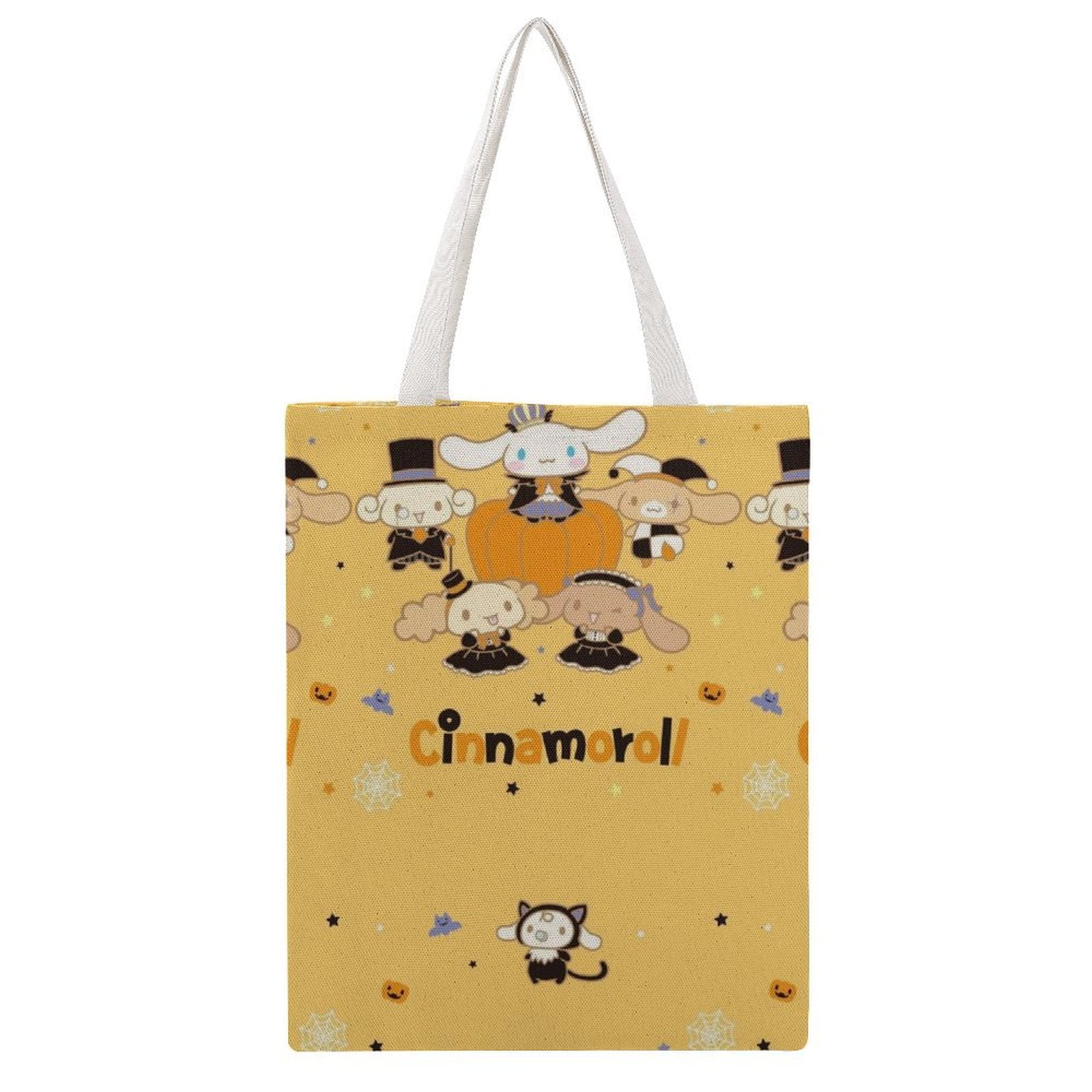Cinna-moroll Anime Dog Canvas Tote Bag Beautiful Cute Shopping Tote Bag ...