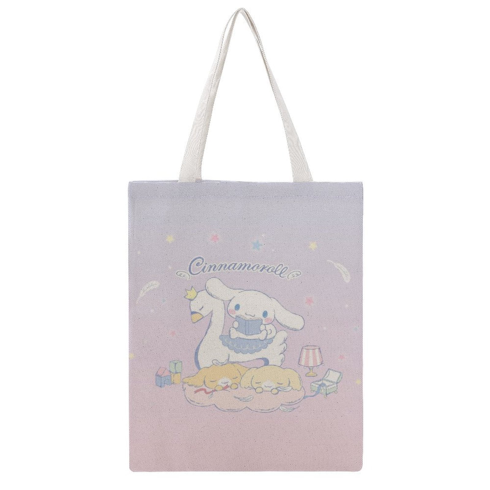 Cinna-moroll Anime Dog Canvas Tote Bag Beautiful Cute Shopping Tote Bag ...