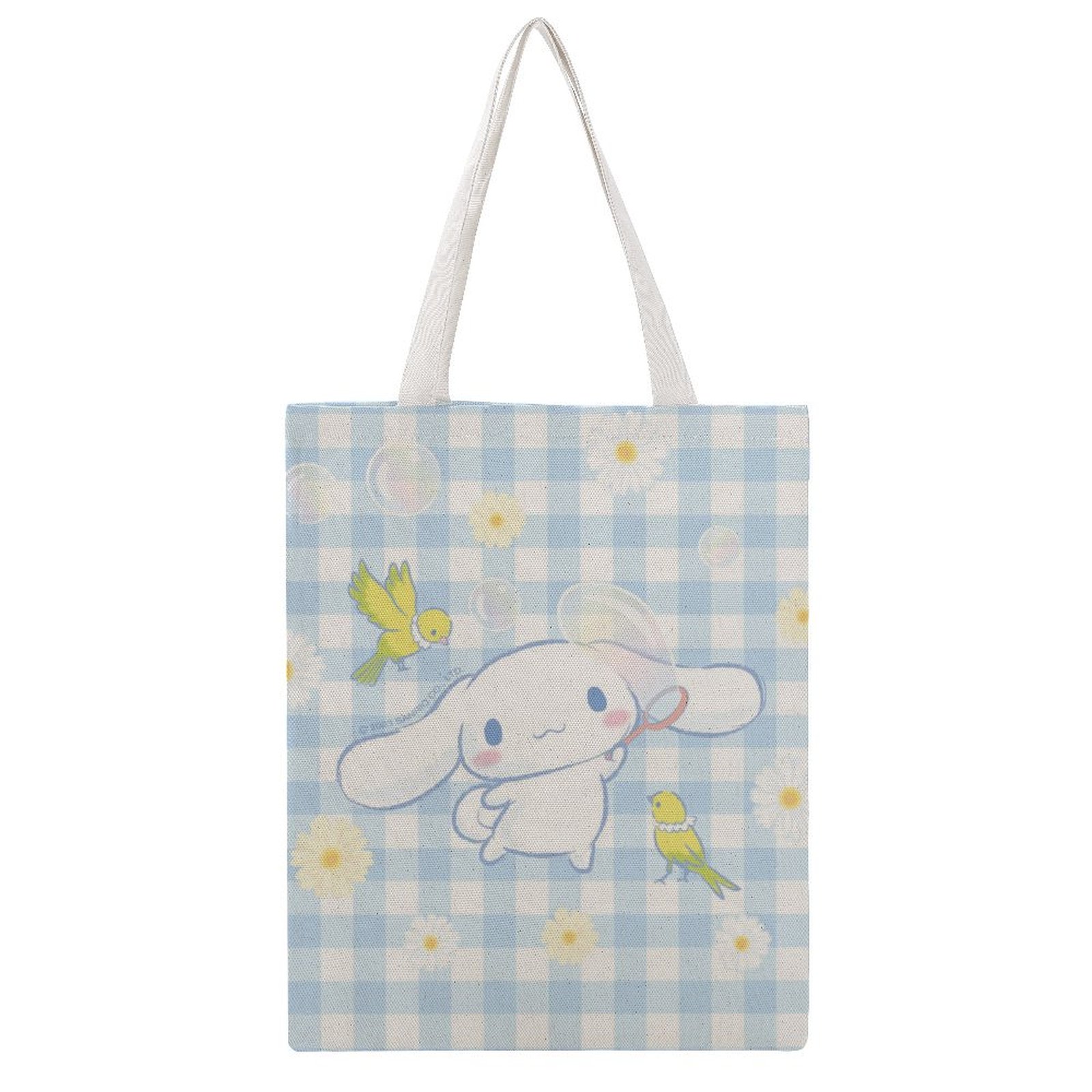 Cinna-moroll Anime Dog Canvas Tote Bag Beautiful Cute Shopping Tote Bag ...