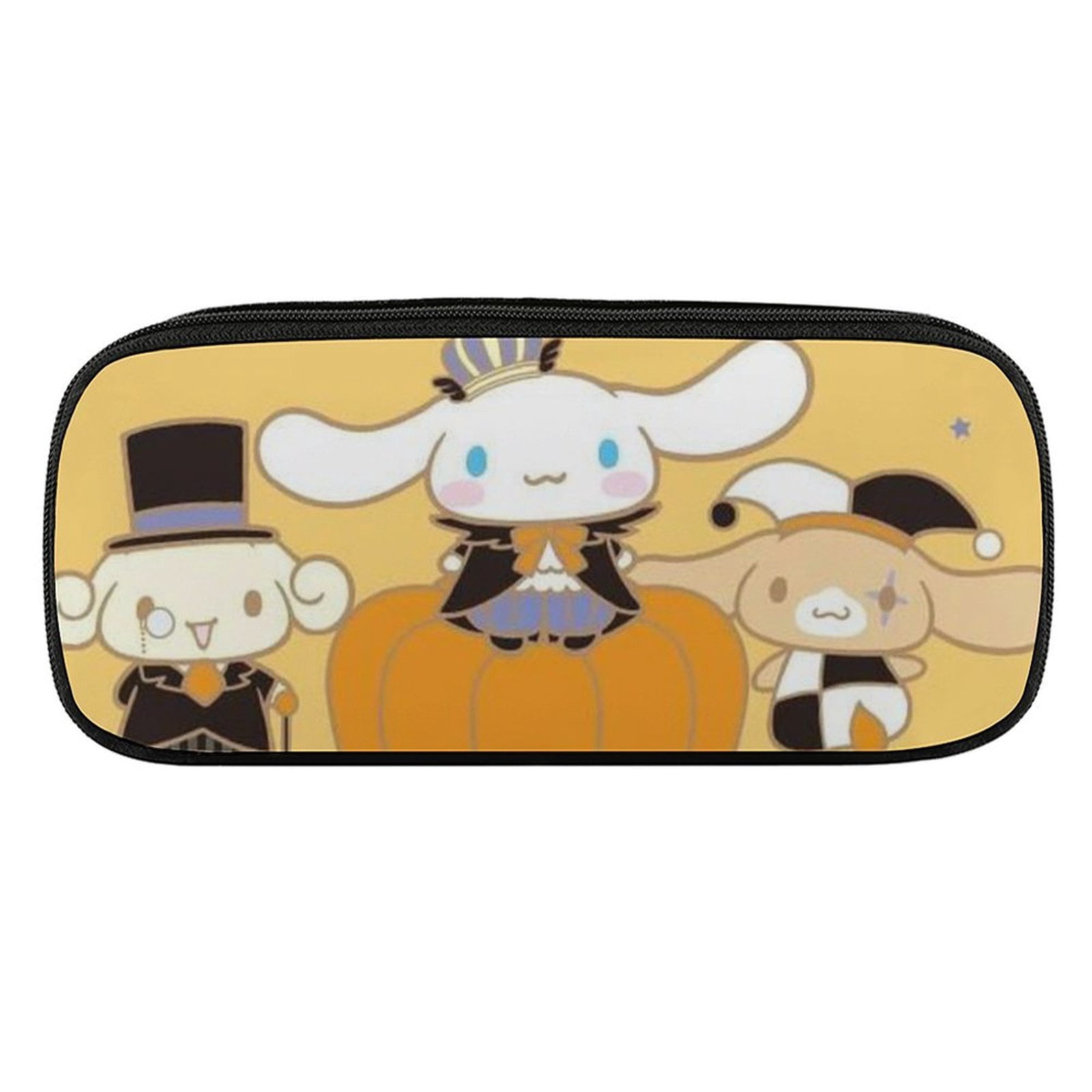 Cinna-moroll Anime Dog Cartoon Leather Pencil Bag for Women Men Large ...