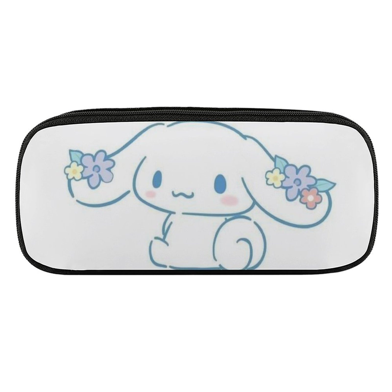 Cinna-moroll Anime Dog Cartoon Leather Pencil Bag for Women Men Large ...