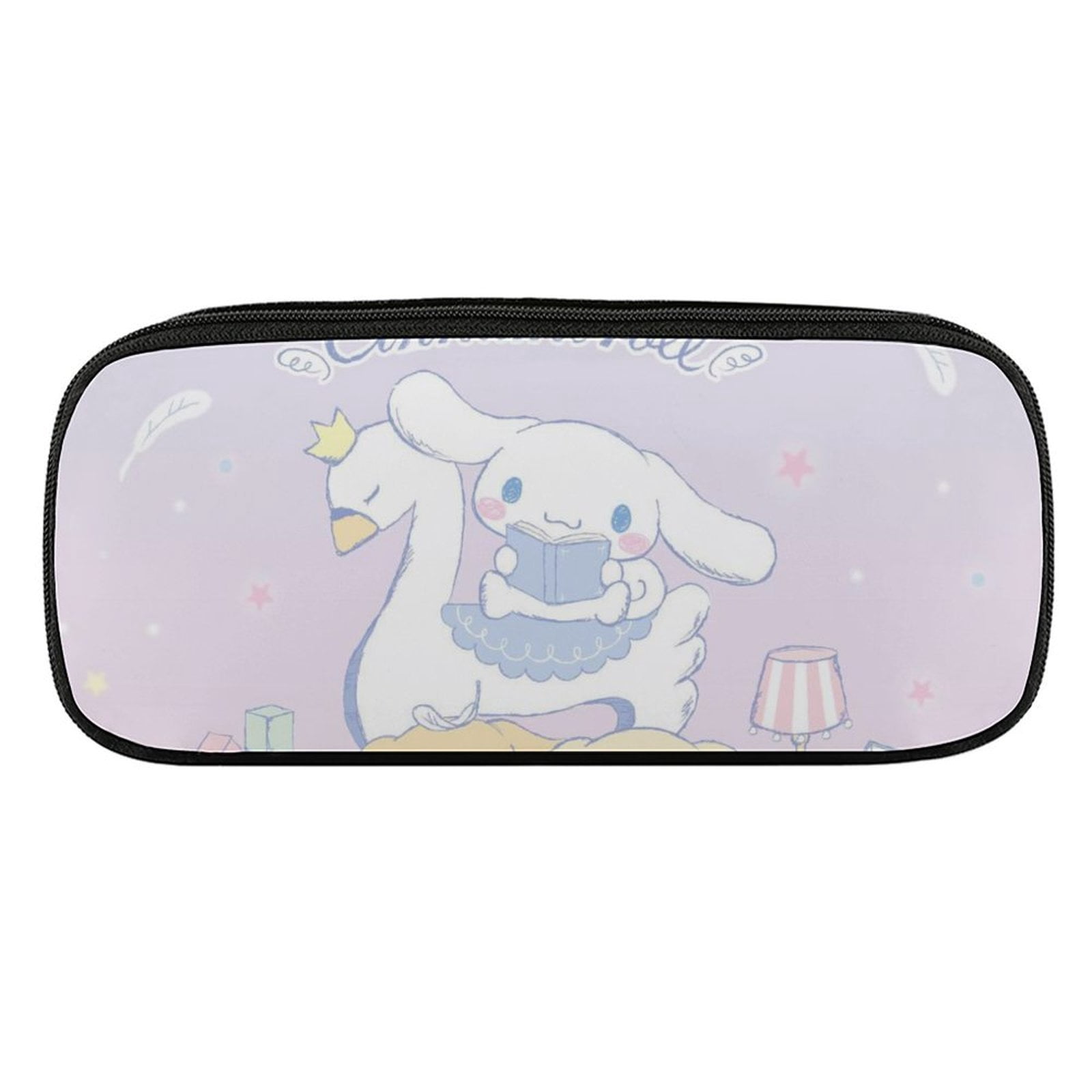Cinna-moroll Anime Dog Cartoon Leather Pencil Bag for Women Men Large ...