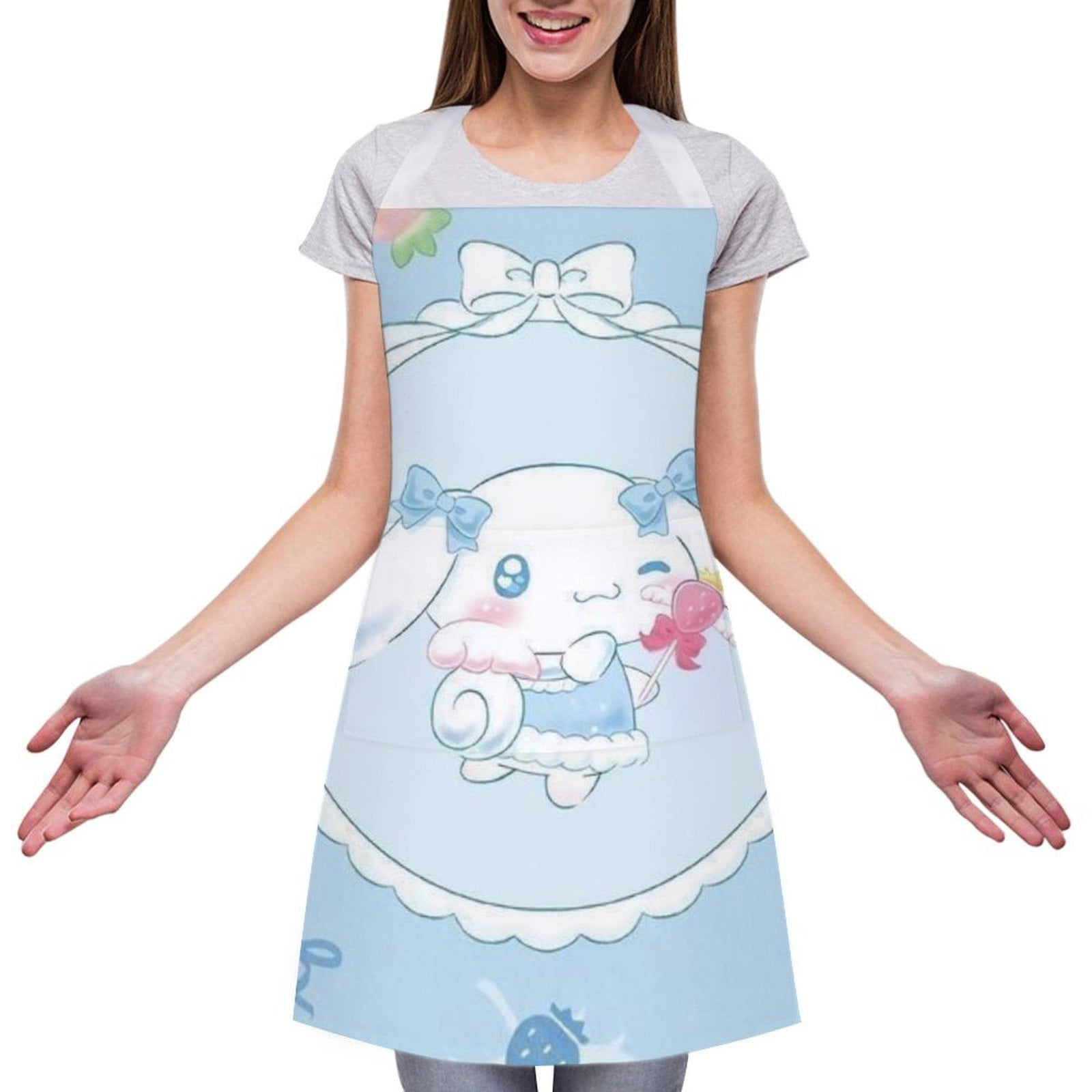 Cinna-moroll Anime Dog Chef Aprons Adjustable, Waterproof & Oil-Proof ...
