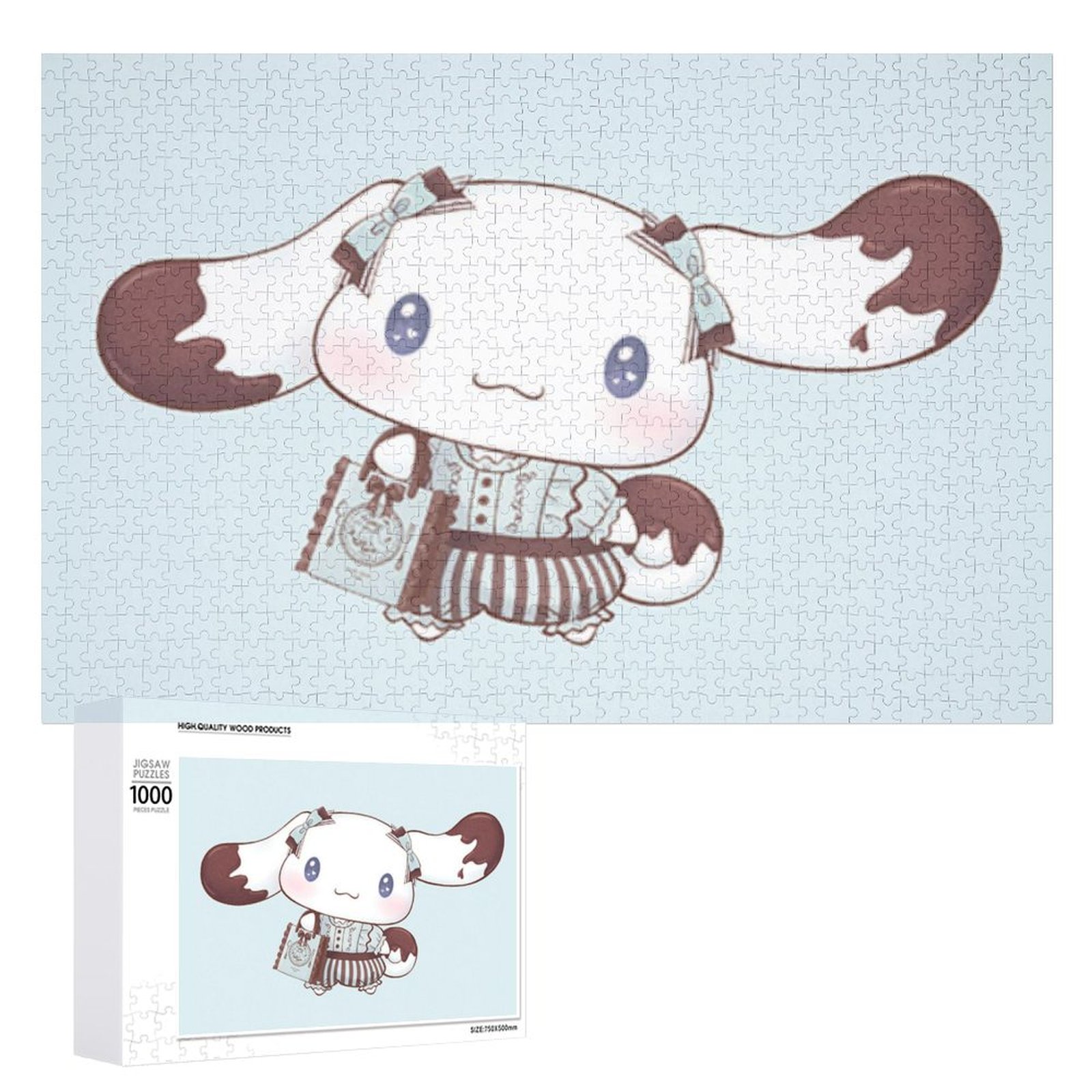 Cinna-moroll Anime Dog Jigsaw Puzzles 1000 Pieces Cartoons Puzzle ...