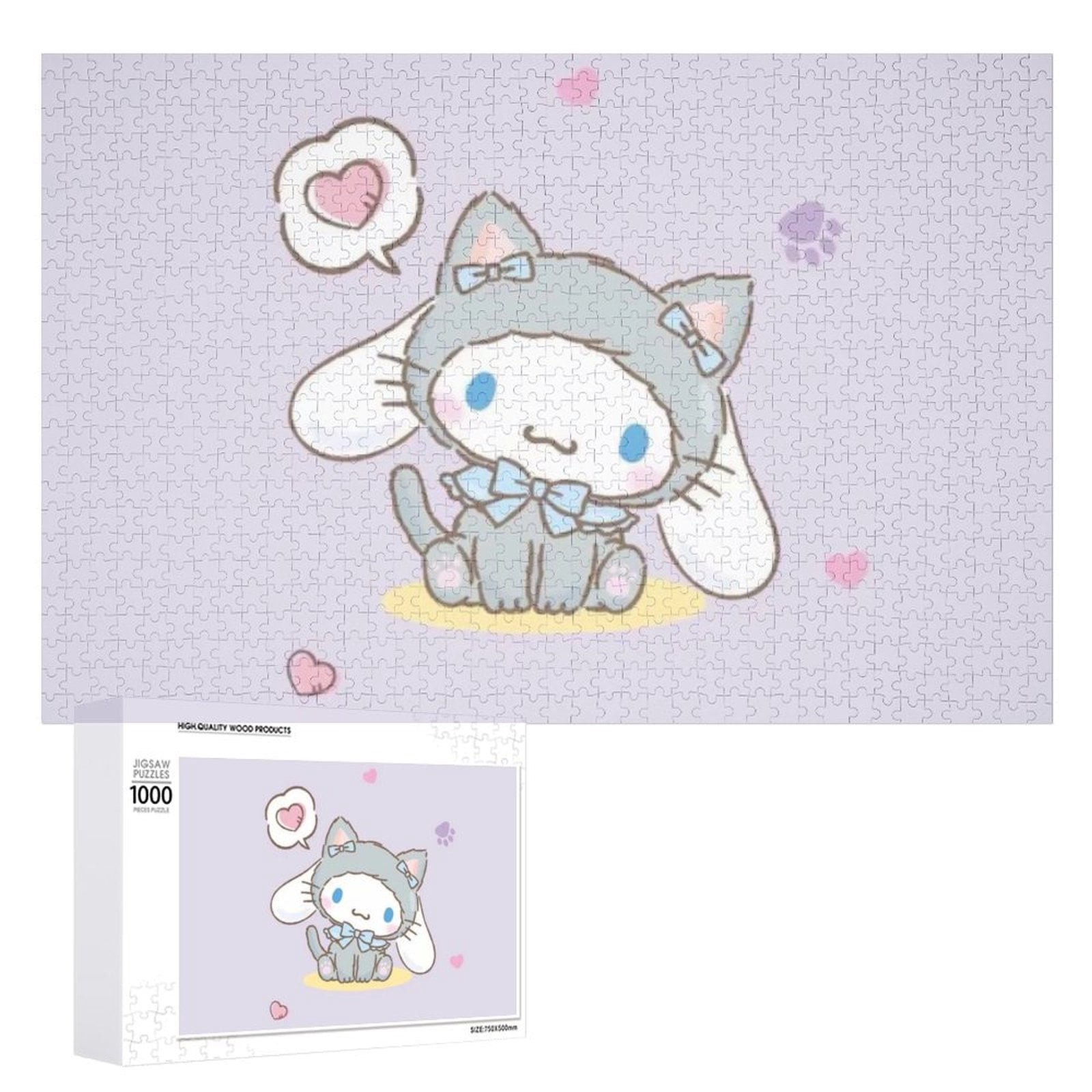 Cinna-moroll Anime Dog Jigsaw Puzzles 1000 Pieces Cartoons Puzzle ...