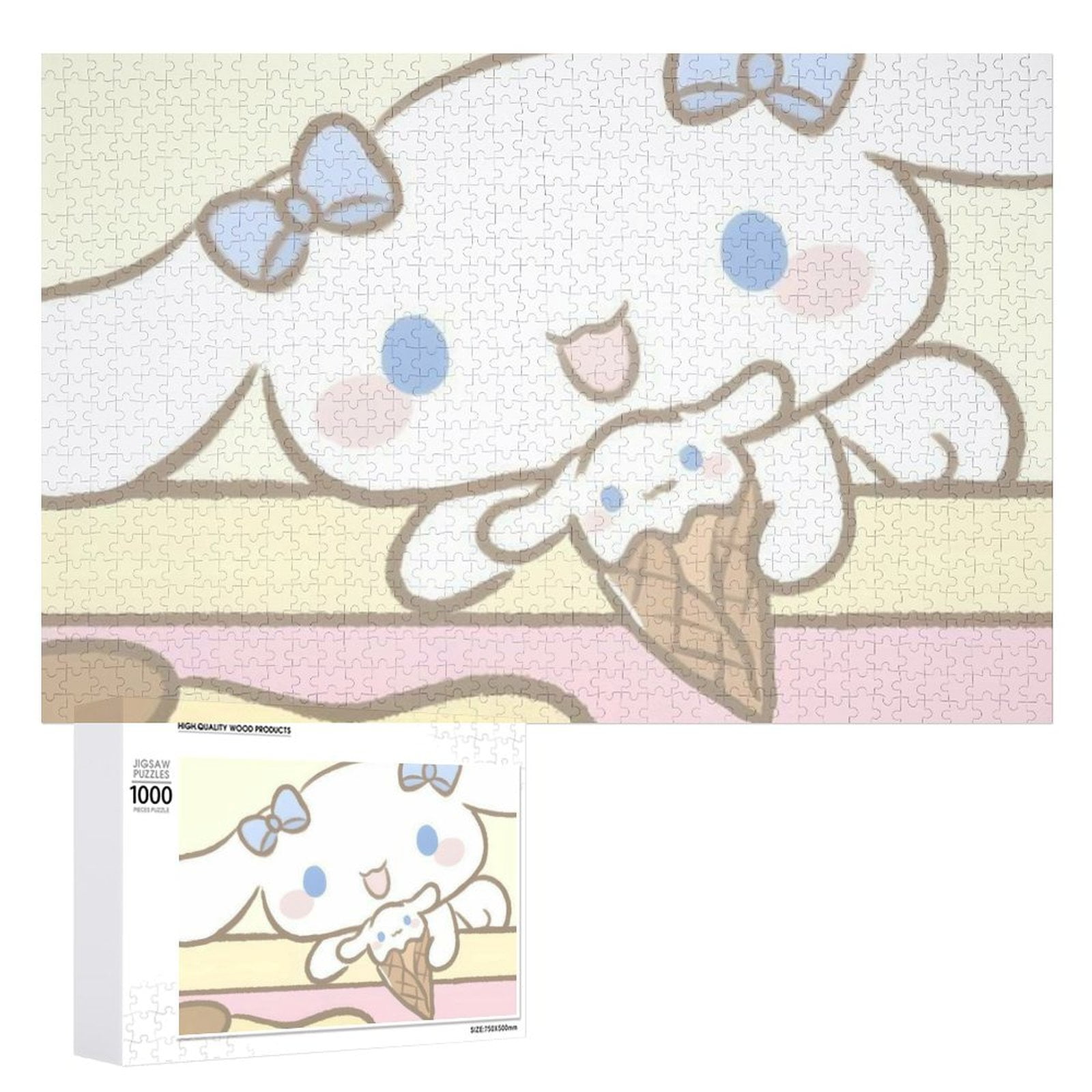 Cinna-moroll Anime Dog Jigsaw Puzzles 1000 Pieces Cartoons Puzzle ...