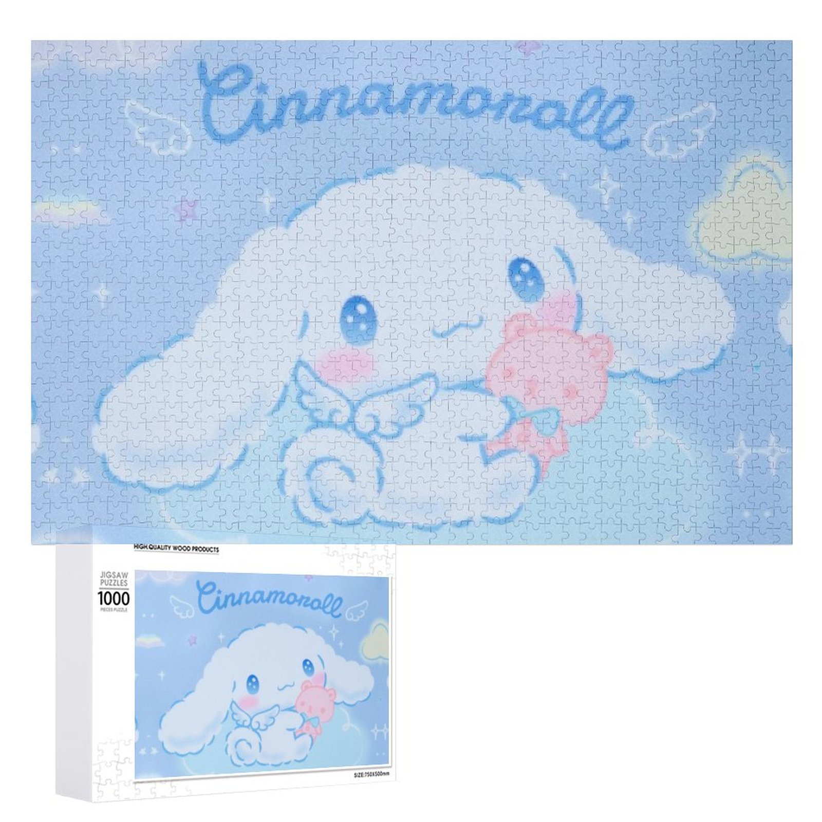 Cinna-moroll Anime Dog Jigsaw Puzzles 1000 Pieces Cartoons Puzzle ...