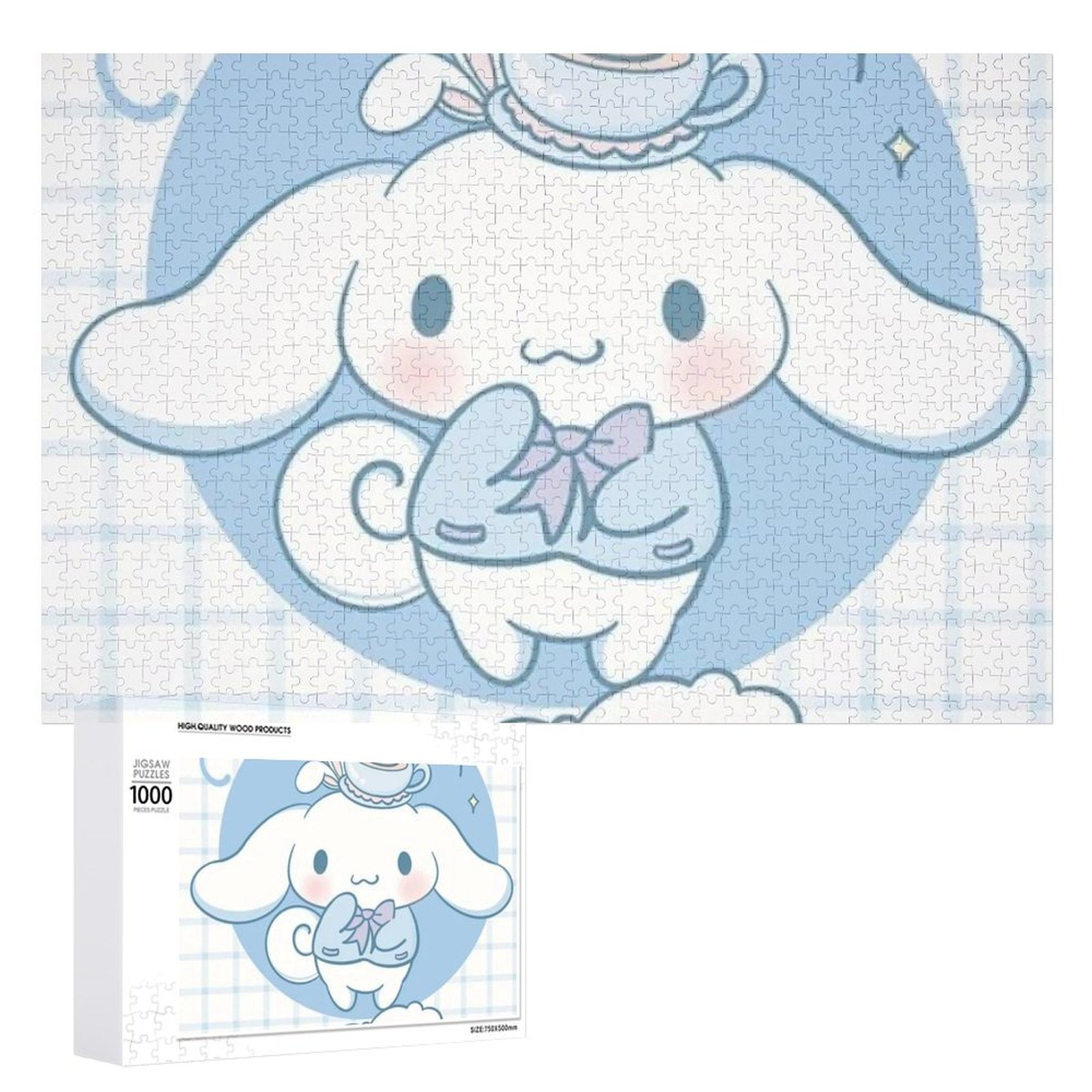 Cinna-moroll Anime Dog Jigsaw Puzzles 1000 Pieces Cartoons Puzzle ...