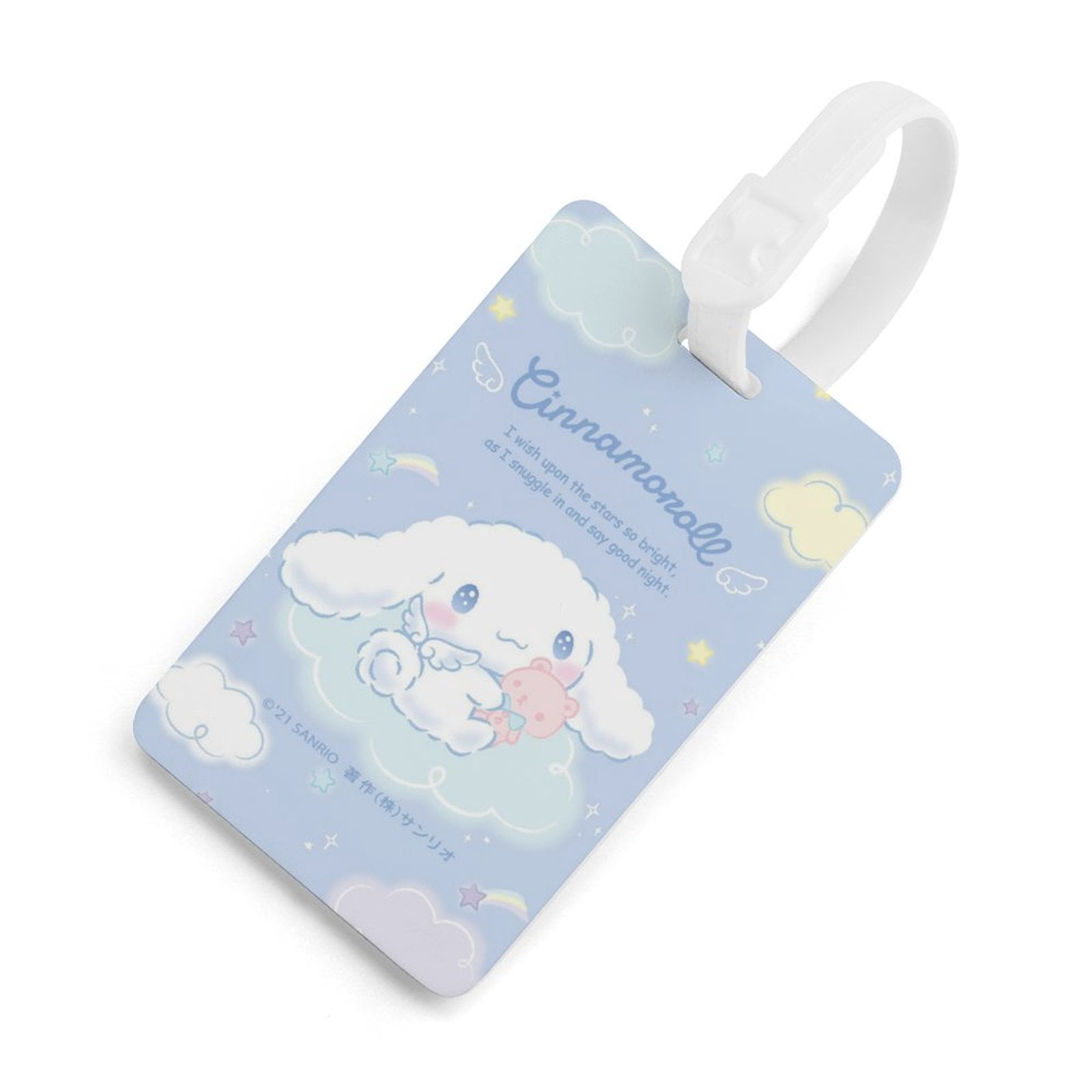 Cinna-moroll Anime Dog Luggage Tag for Suitcases Bag Baggage Travel ...