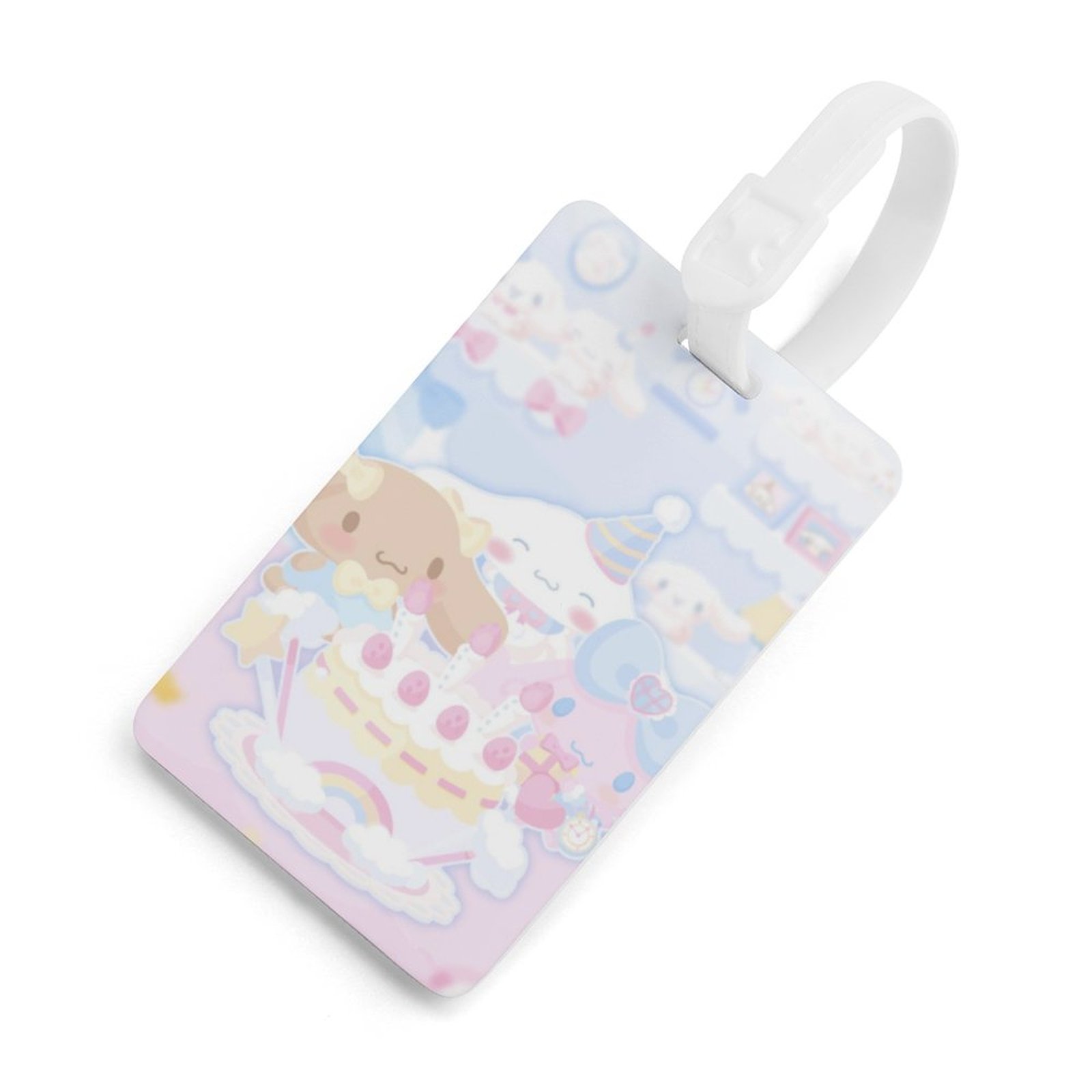Cinna-moroll Anime Dog Luggage Tag for Suitcases Bag Baggage Travel ...