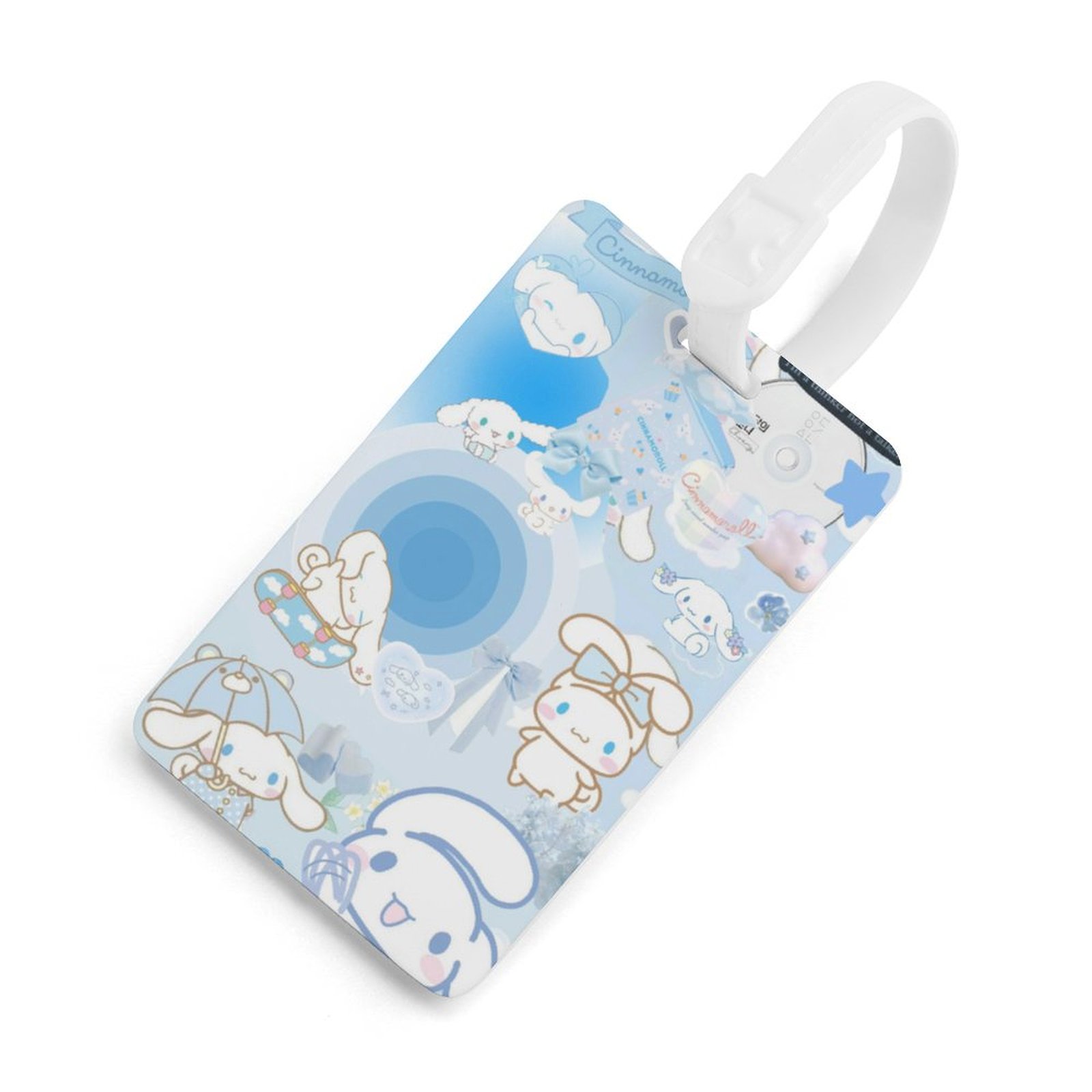 Cinna-moroll Anime Dog Luggage Tag for Suitcases Bag Baggage Travel ...