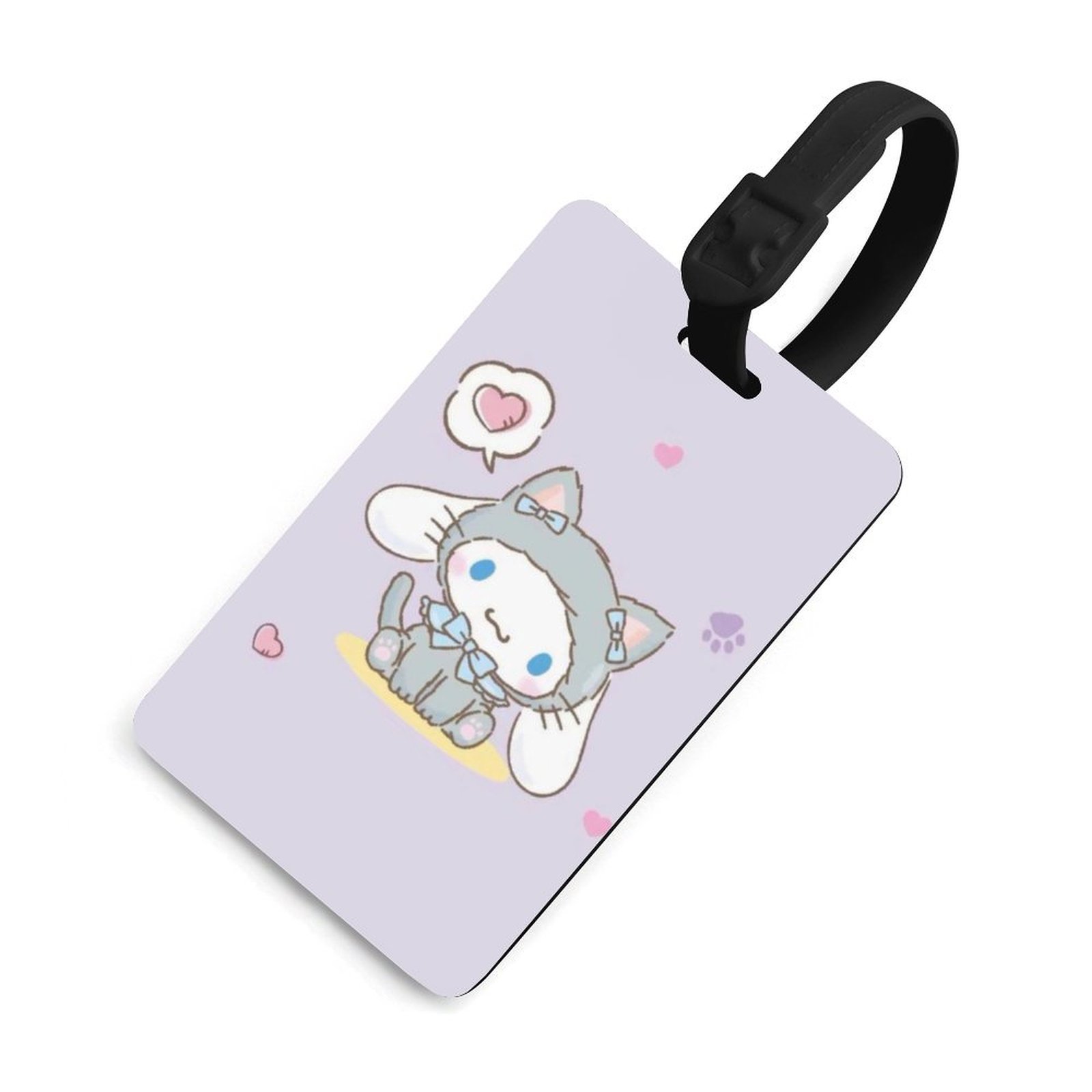 Cinna-moroll Anime Dog Luggage Tag for Suitcases Bag Baggage Travel ...