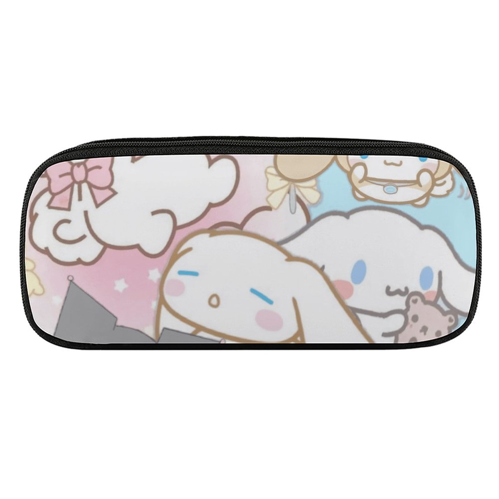 Cinna-moroll Cartoon Leather Pencil Bag for Women Men Large Pencil Case ...