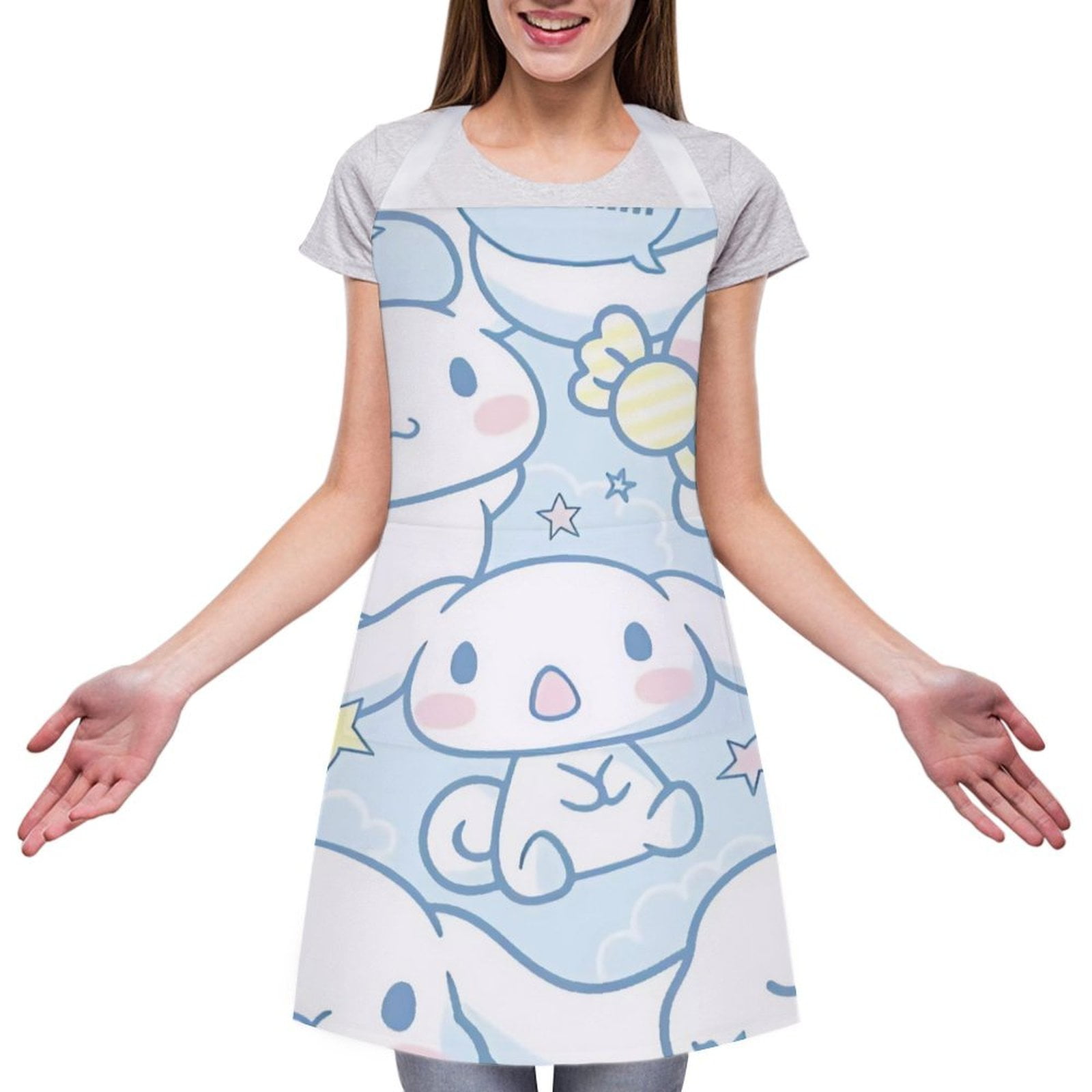 Cinna-moroll Chef Aprons Adjustable, Waterproof & Oil-Proof Aprons for ...