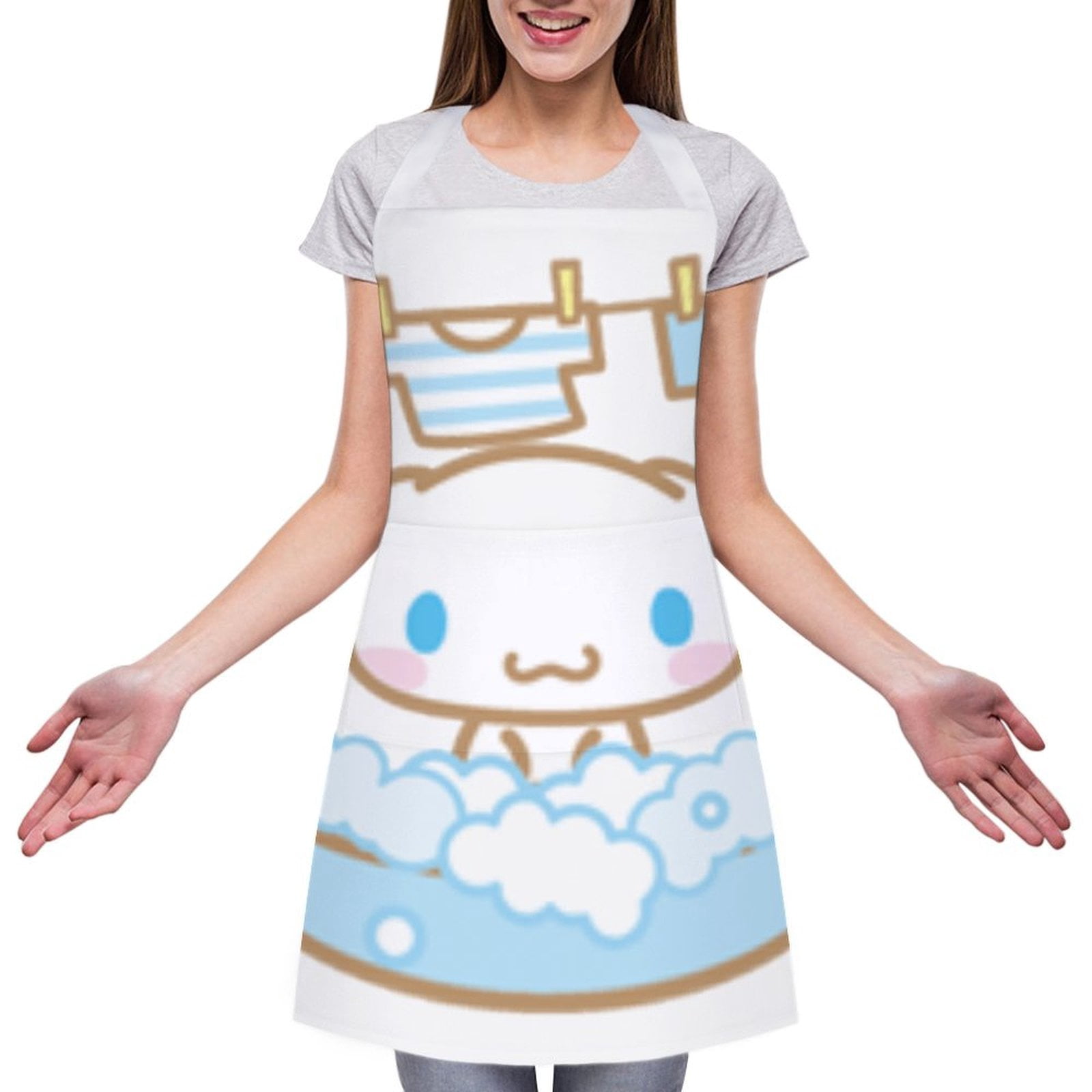 Cinna-moroll Chef Aprons Adjustable, Waterproof & Oil-Proof Aprons for ...