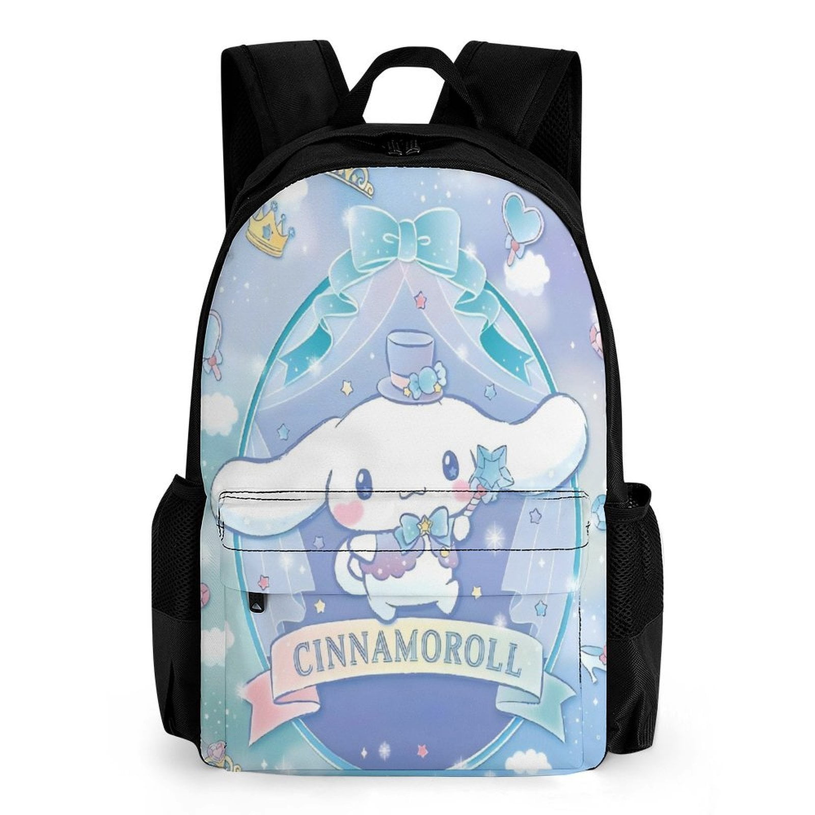 Cinna-moroll Dual-shoulder Backpack with Adjustable Straps and Multiple ...