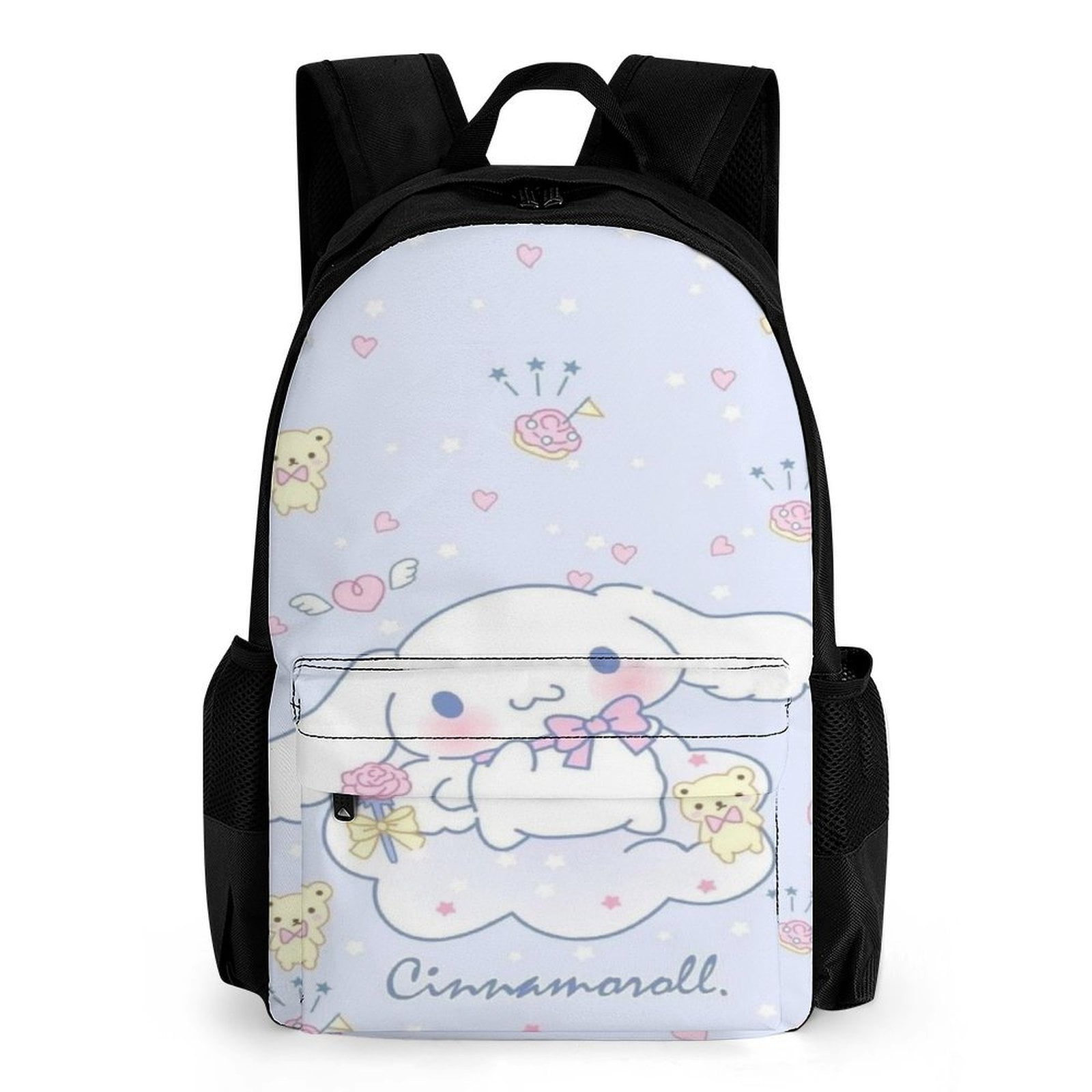 Cinna-moroll Dual-shoulder Backpack with Adjustable Straps and Multiple ...