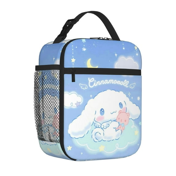 Cinna-moroll Lunch Box Cute Sa-nrio Lunch Bag Stuff Reusable Insulated ...