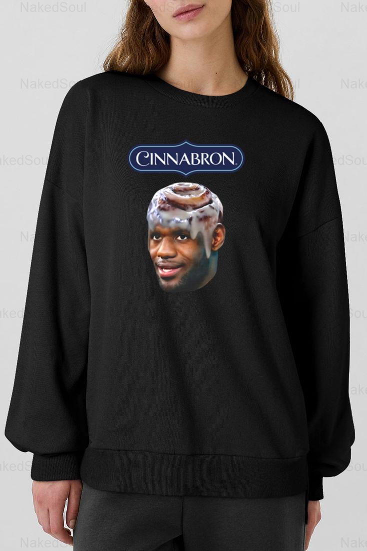 Cinnabron LeBron James Meme Funny Basketball Tee - Walmart.com