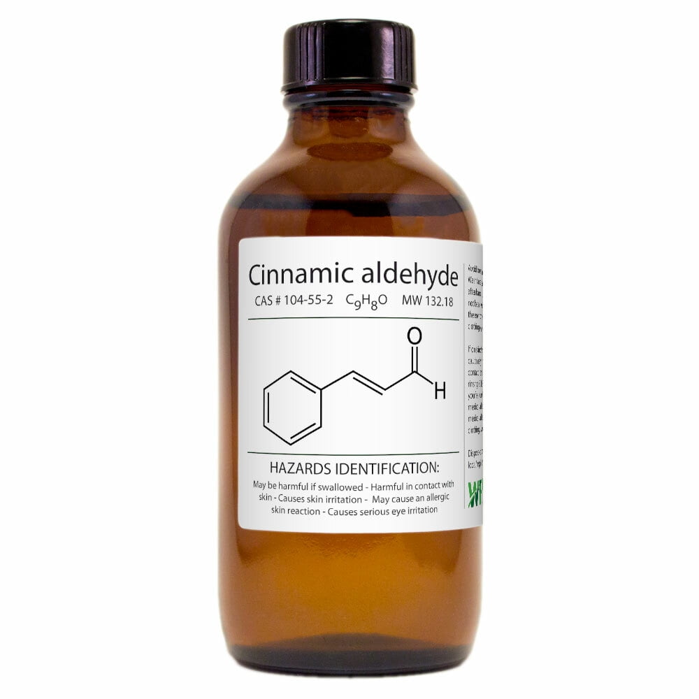 Cinnamic aldehyde - 4 fl oz - Amber Glass Bottle w/ Cap - GreenHealth ...