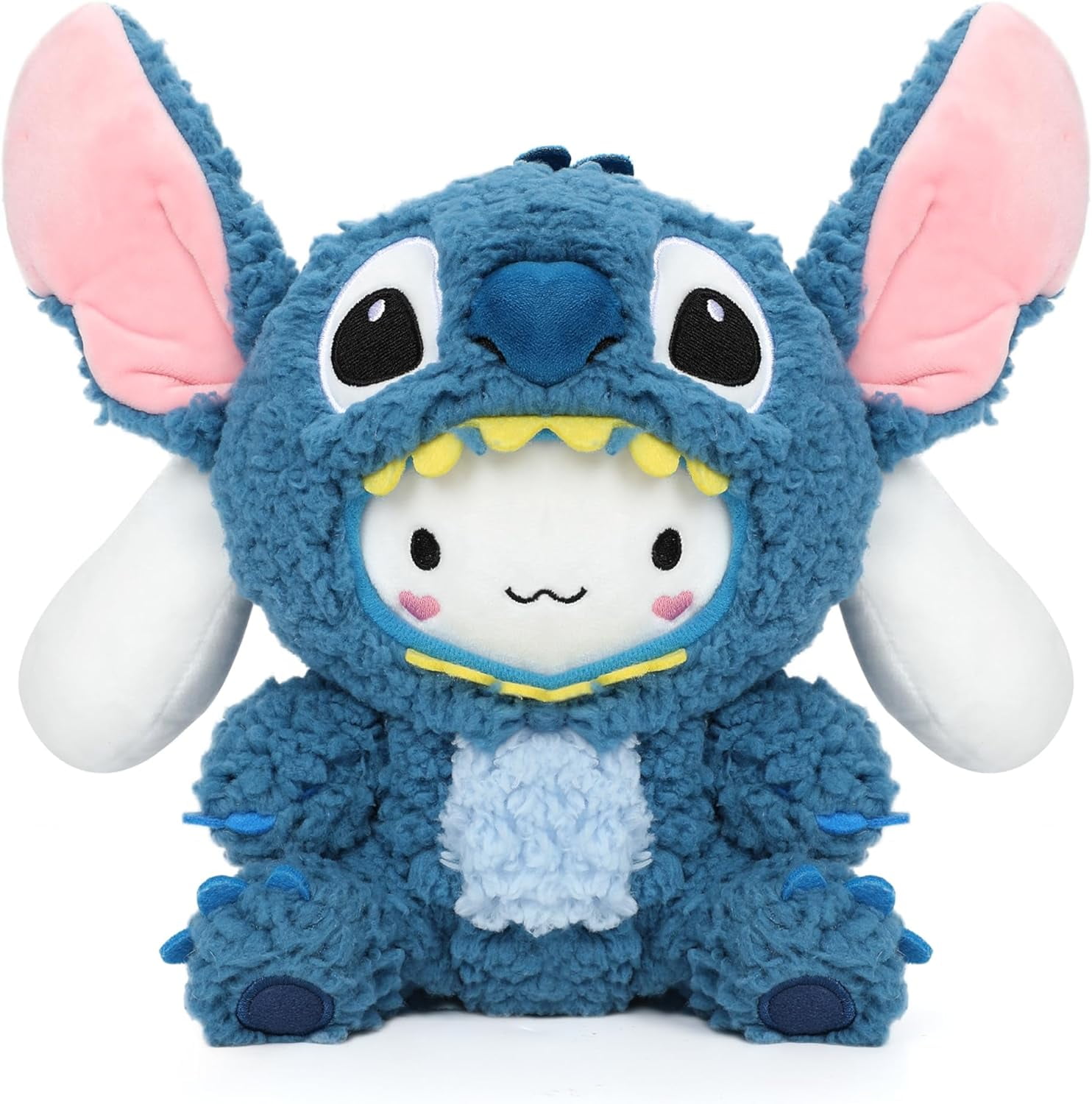 Cinnamo-roll Plush 12" Kawaii Stitch & Cinnamo-roll Combination Plush ...