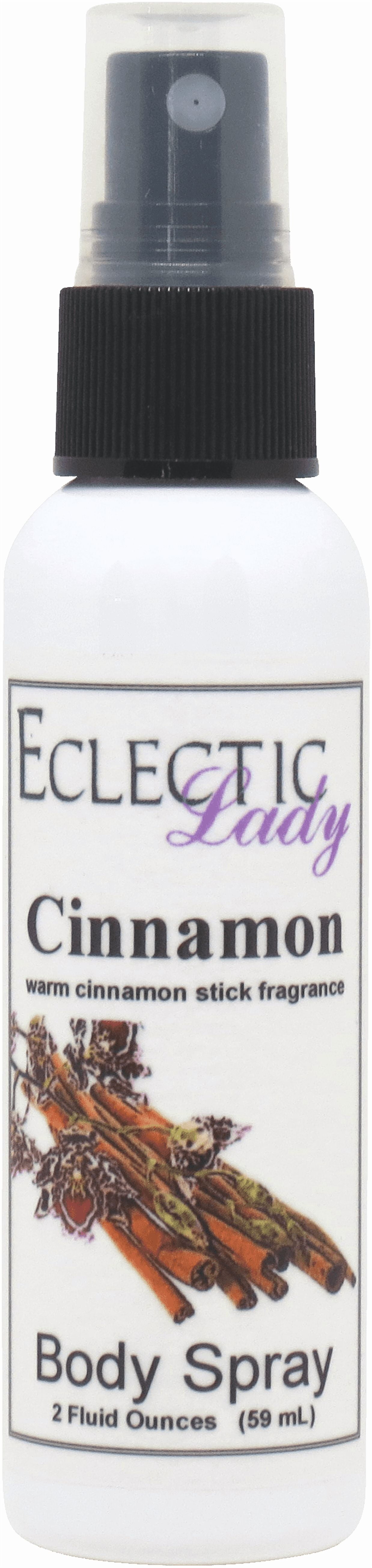 Cinnamon Body Spray, Eclectic Lady, Hydrating Mist, Unisex, 2 oz ...