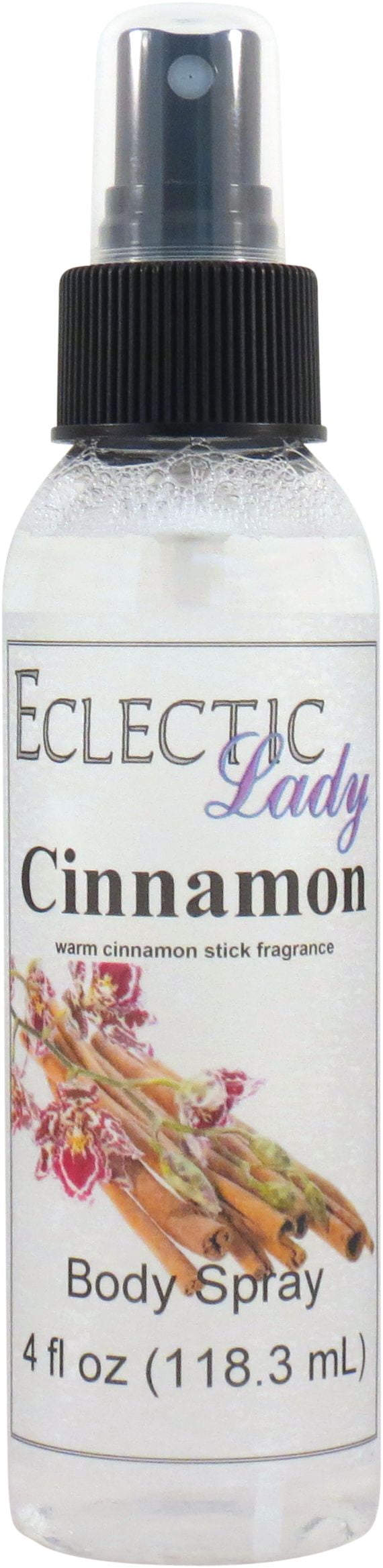 Cinnamon Body Spray, Eclectic Lady, Hydrating Mist, Unisex, 4 oz ...