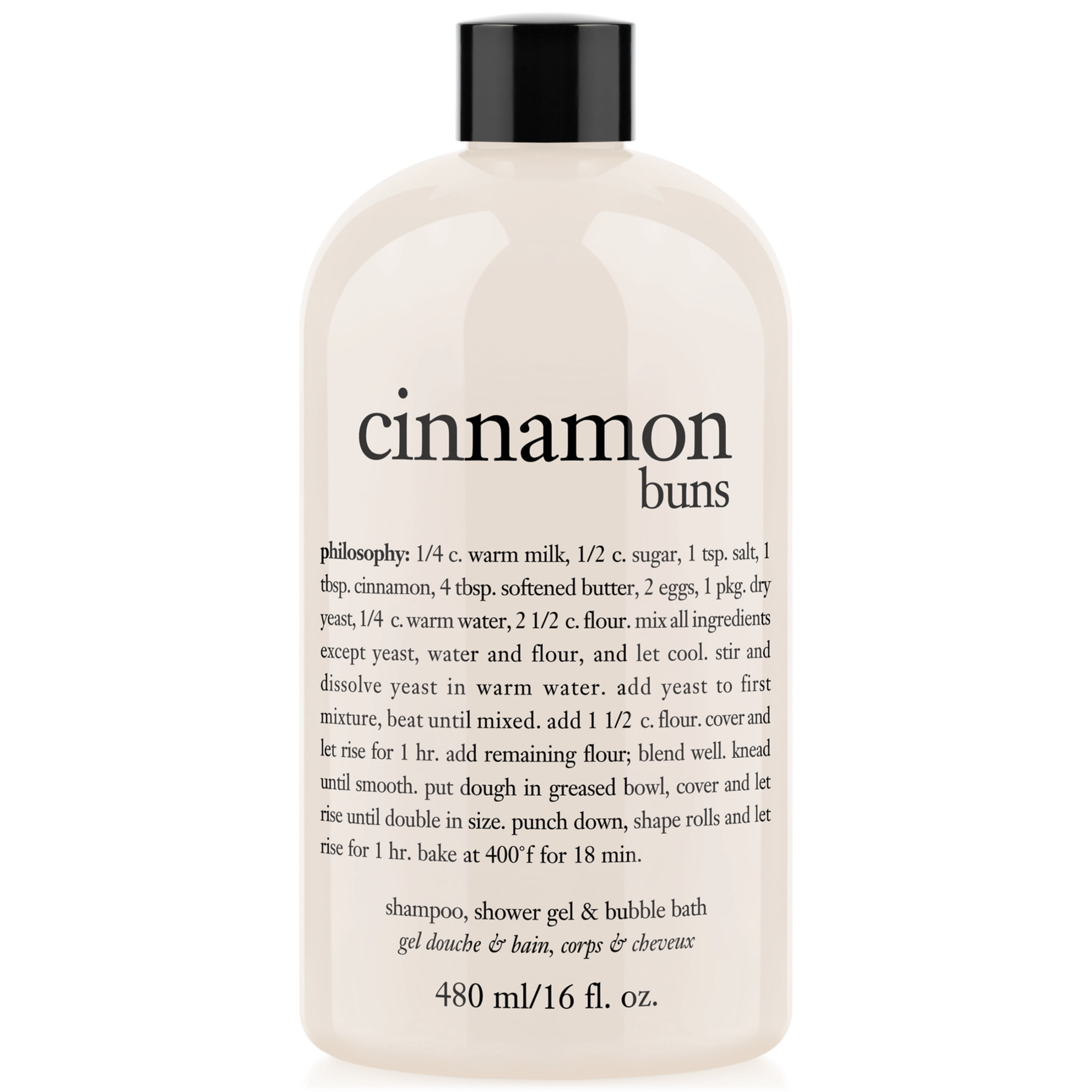 Philosophy Cinnamon Buns Body Wash, 3-In-1 Bath & Shower Gel, 16 Oz ...