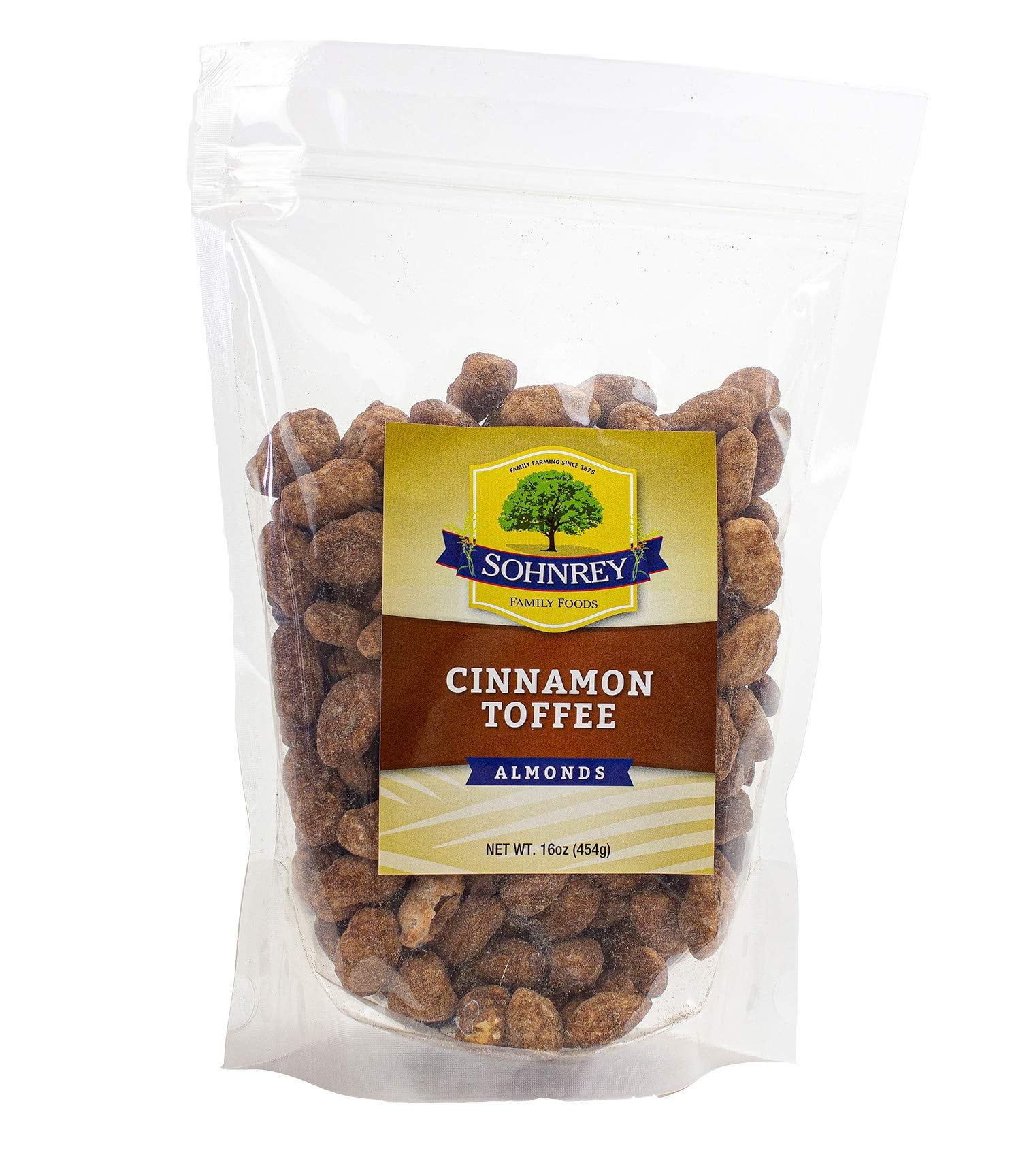 Cinnamon Butter Toffee Almonds Fresh Gourmet AD01 Sweet Salty Cinnamon ...