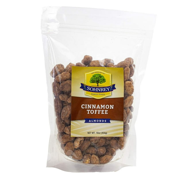 Cinnamon Butter Toffee Almonds Fresh Gourmet AD01 Sweet Salty Cinnamon ...
