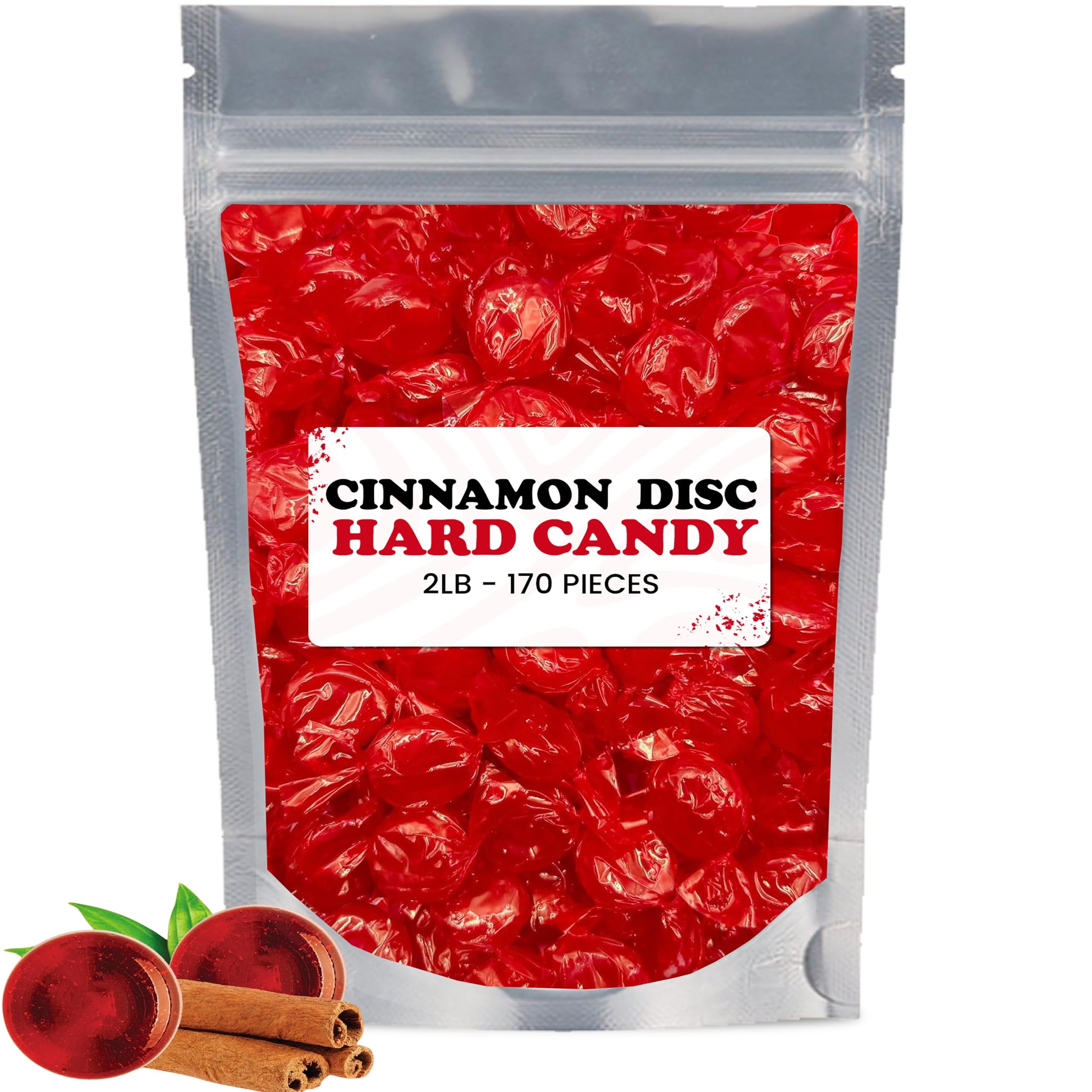 Cinnamon Candy Individually Wrapped IRF13 Discs - Cinnamon Hard-Candy ...